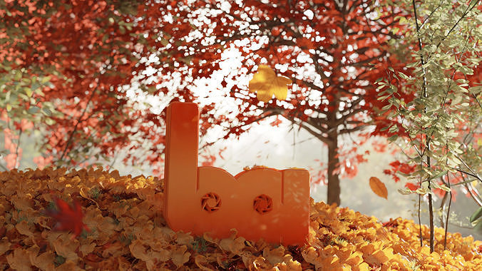 3D model Autum Leavs - Photorealistic Wrinkled Leaves VR / AR / low ...