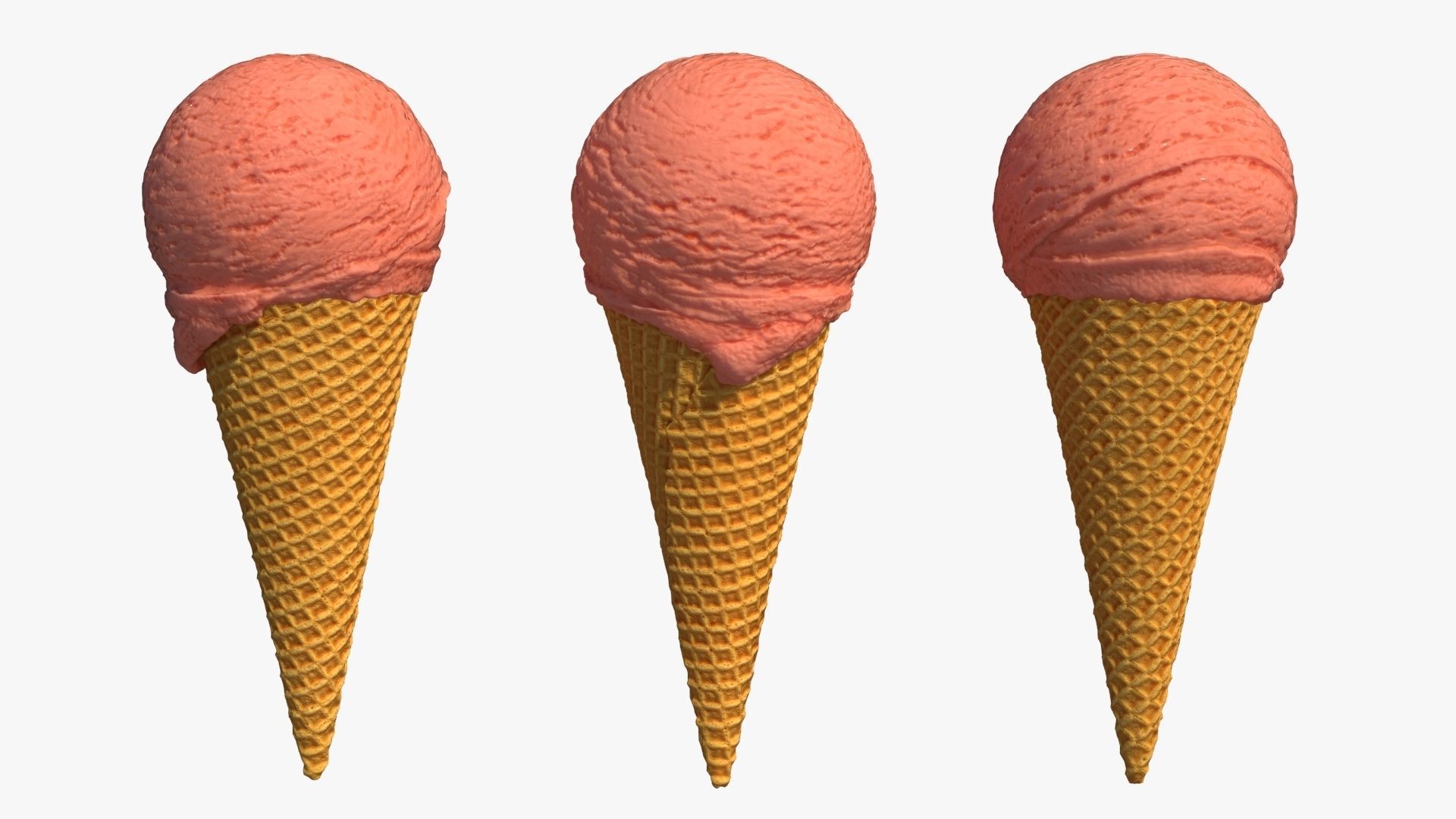 Ice Cream Cone 3D model | CGTrader
