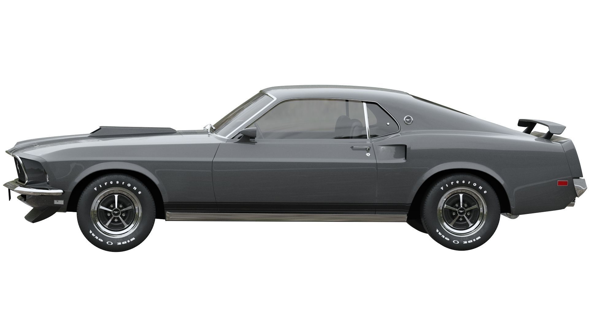 Ford Mustang mach 1 John Wick movie 3D model | CGTrader