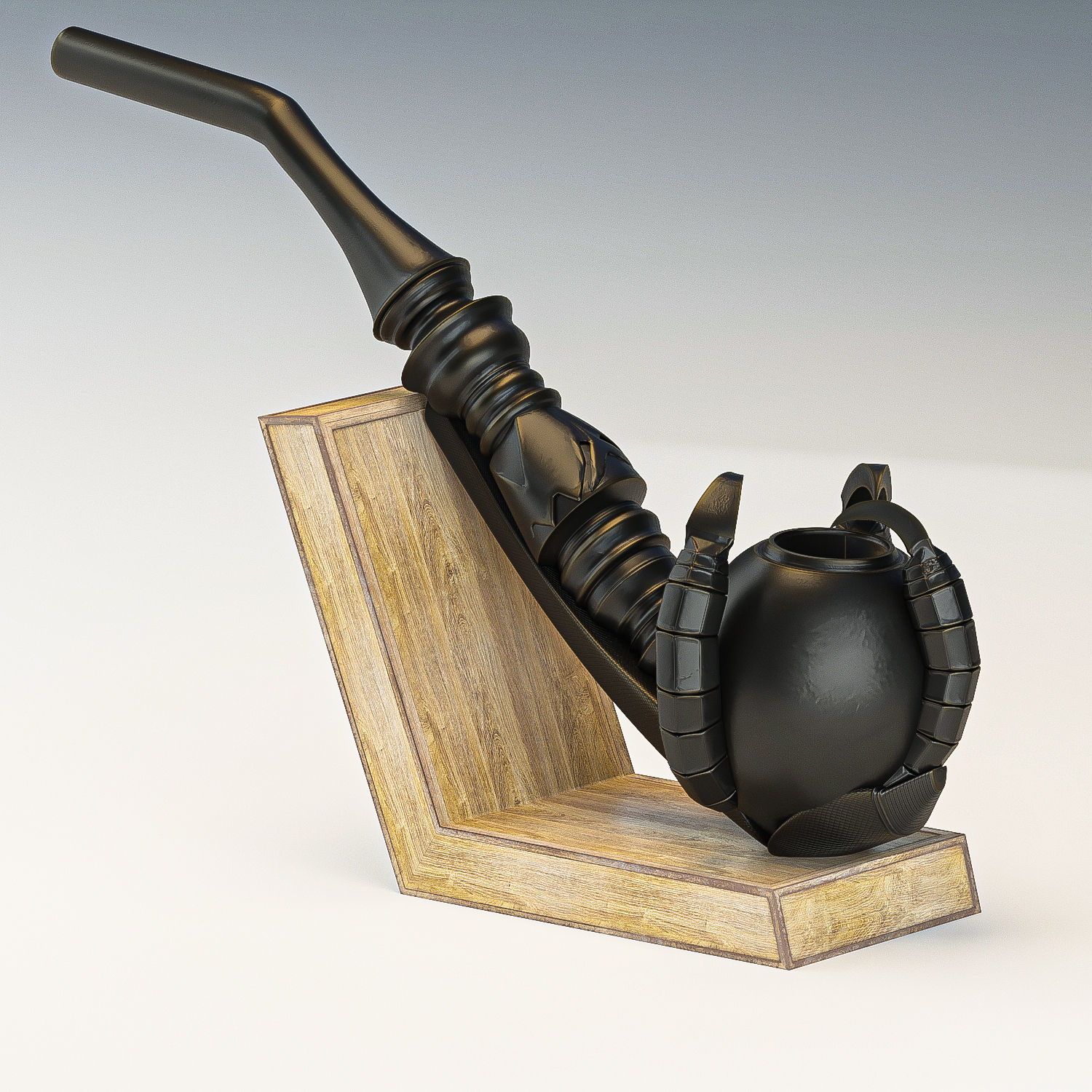 scorpion pipe 3D model | CGTrader