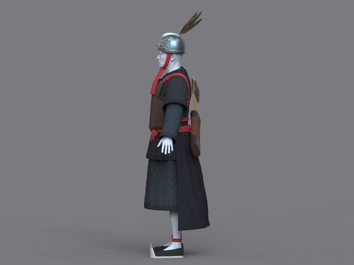 02-Ancient Chinese Armor-Shang Dynasty 3D model | CGTrader