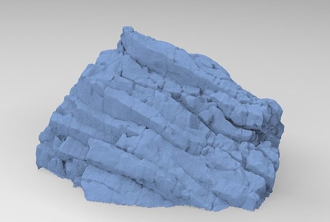 Dark Horror Cliffs 1 3D model | CGTrader