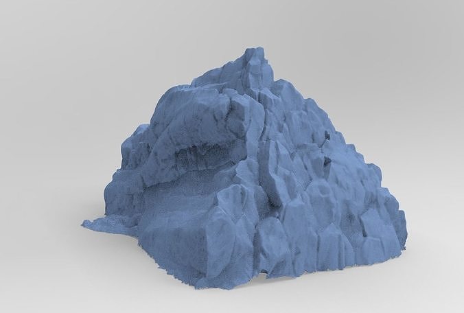 Dark Horror Cliffs 2 3D model | CGTrader