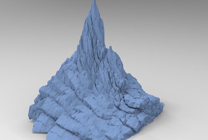 Dark Horror Cliffs 6 3D model | CGTrader