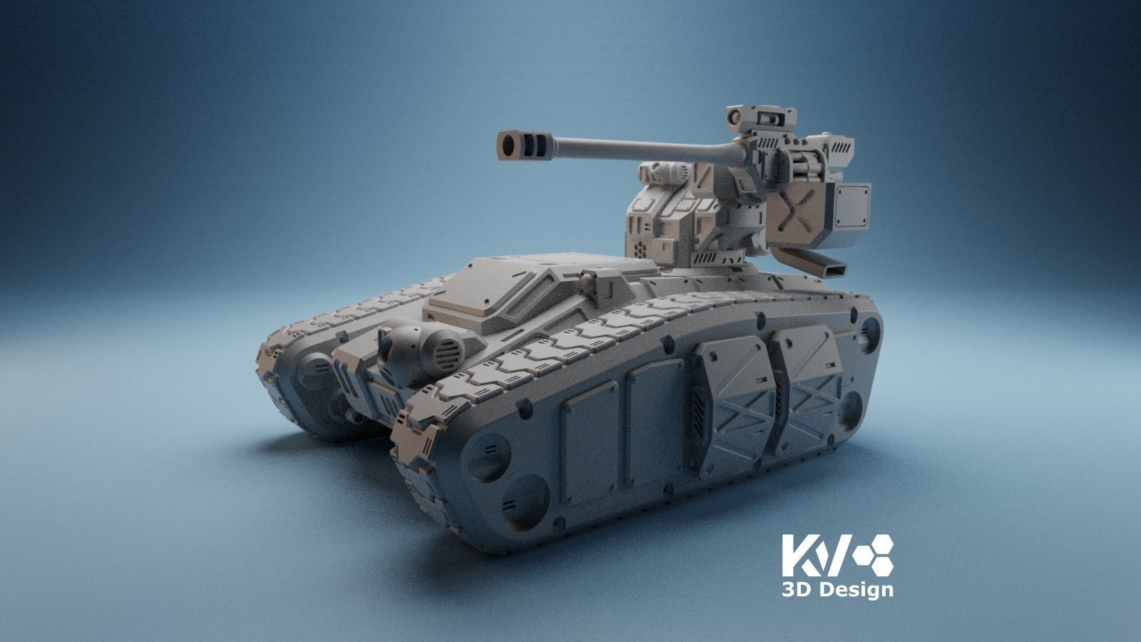 KV-Tank Drone-001 3D model 3D printable | CGTrader