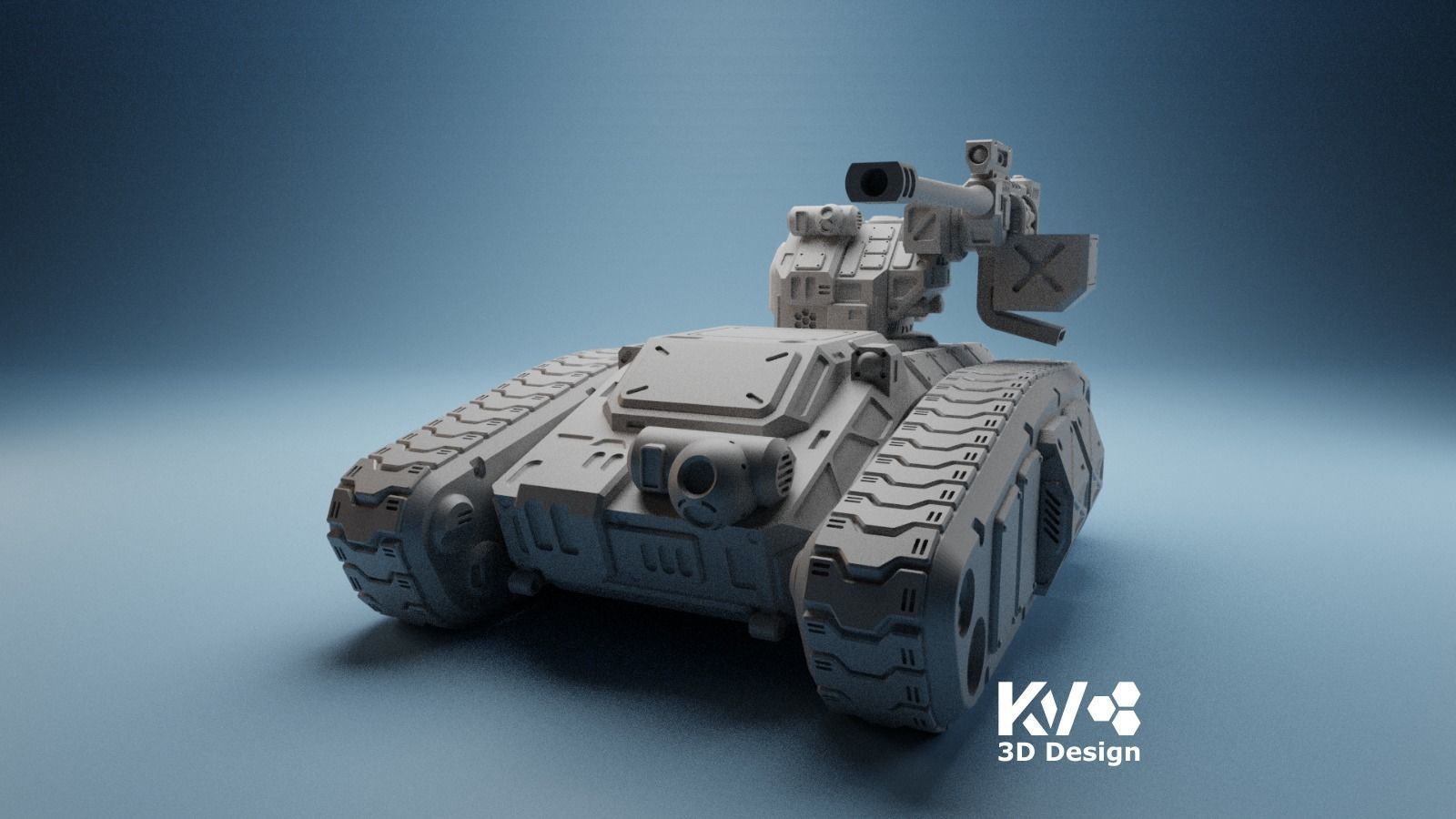 KV-Tank Drone-001 3D model 3D printable | CGTrader