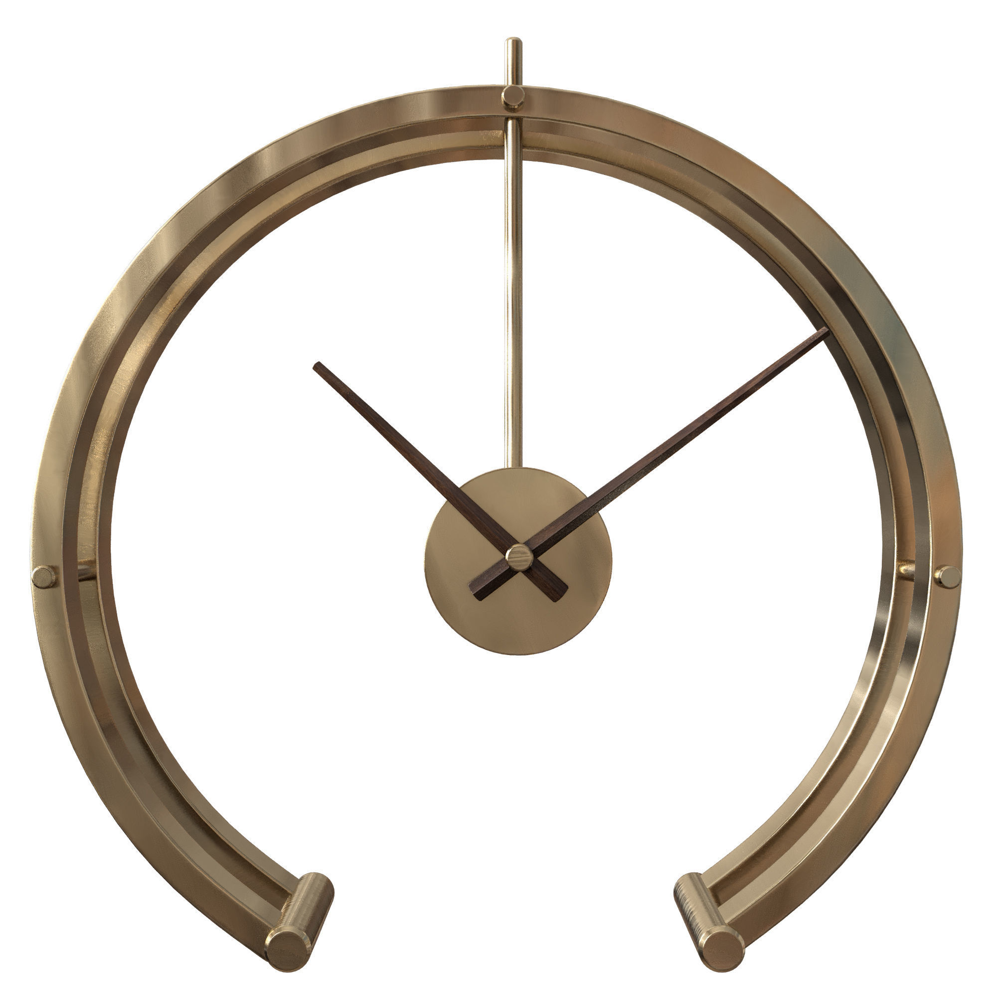 wall clock 12 3D model | CGTrader