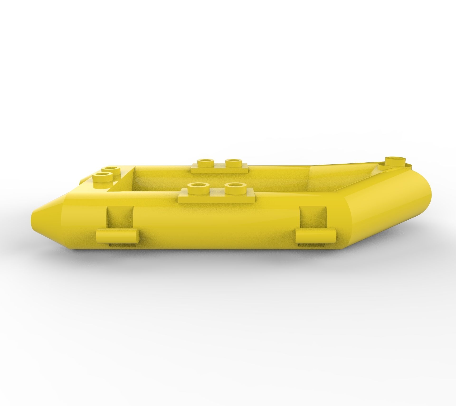 Lego Boat Inflatable free 3D model | CGTrader