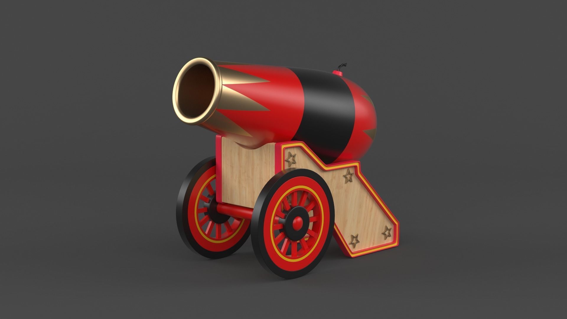 Circus Cannon Collection 3D model | CGTrader