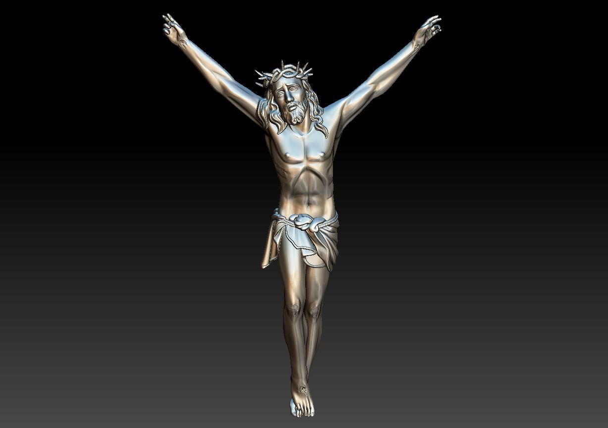 Jesus Christ 3D model 3D printable | CGTrader