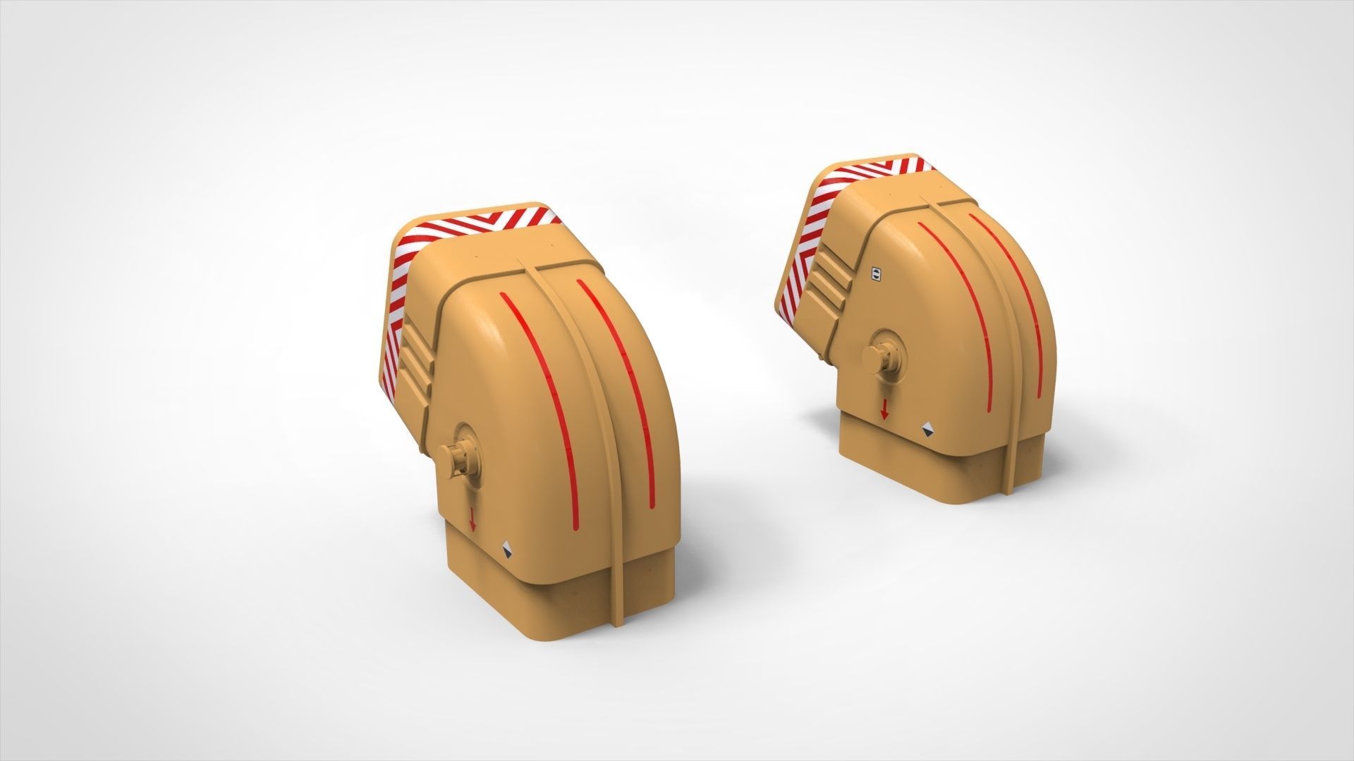 sci fi props 5 3D model | CGTrader