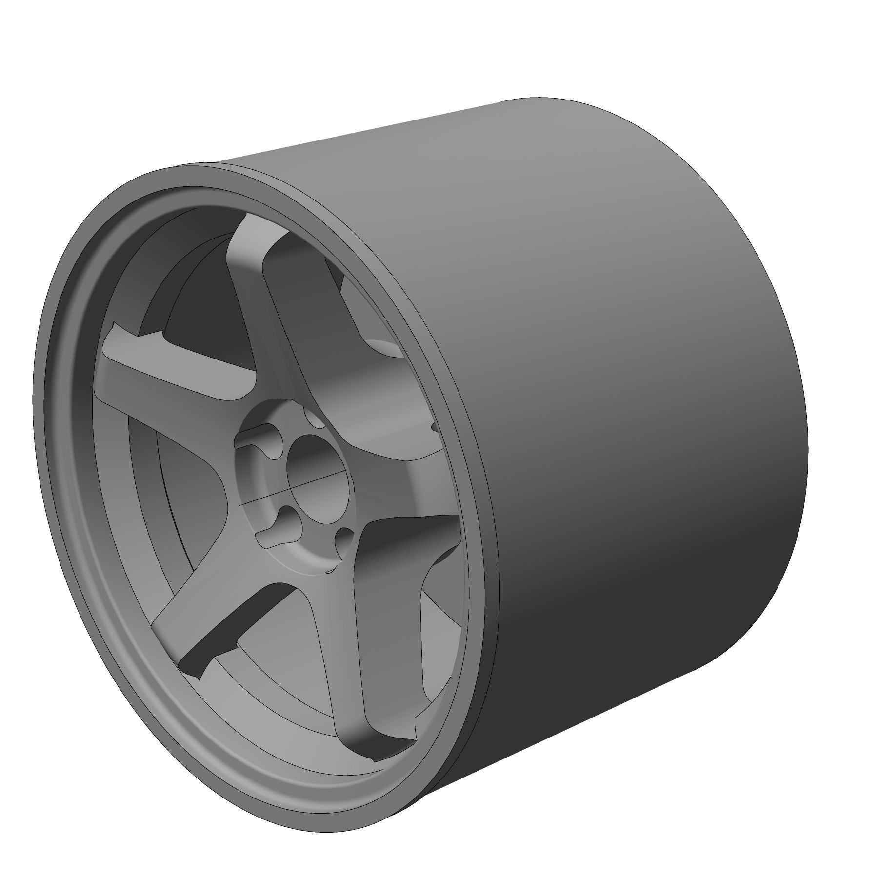 Advan Racing GT 164 RIMS FOR HOTWHEELS 3D model 3D printable | CGTrader