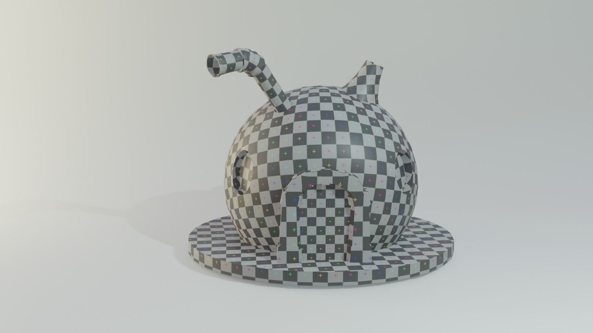 3D model Fantastic Cute House Low Poly VR / AR / low-poly | CGTrader