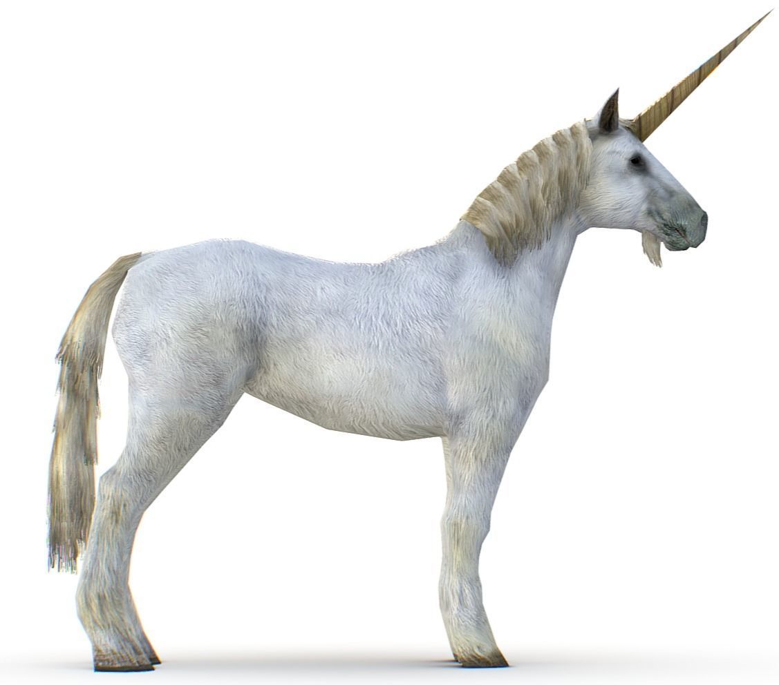 3D model LowPoly the Mythical Creature Unicorn VR / AR / low-poly ...