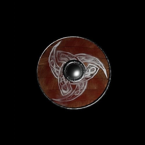 Viking Shield free 3D model | CGTrader
