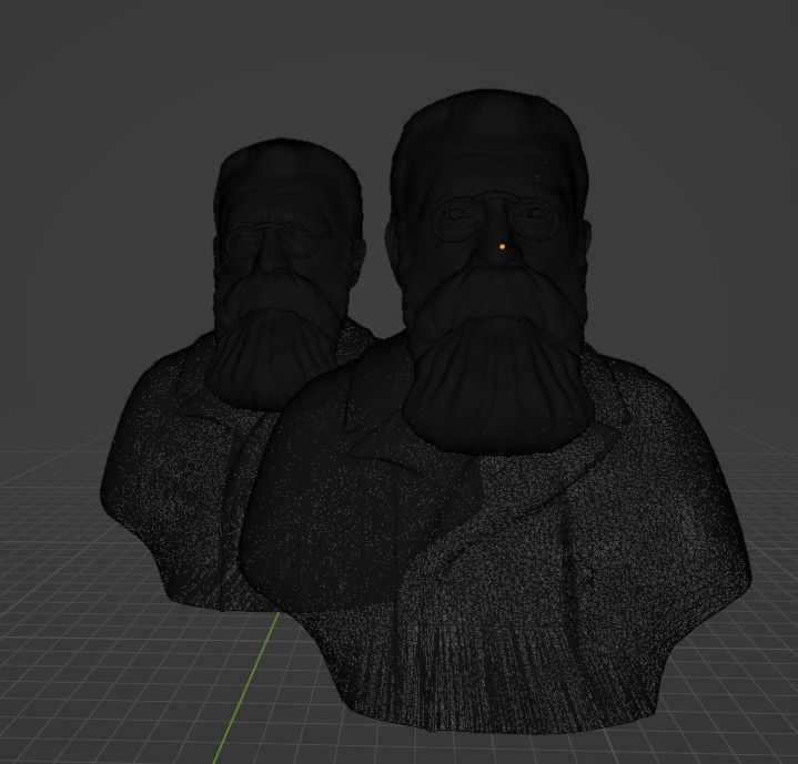 Auguste Rodin 3D model 3D printable | CGTrader