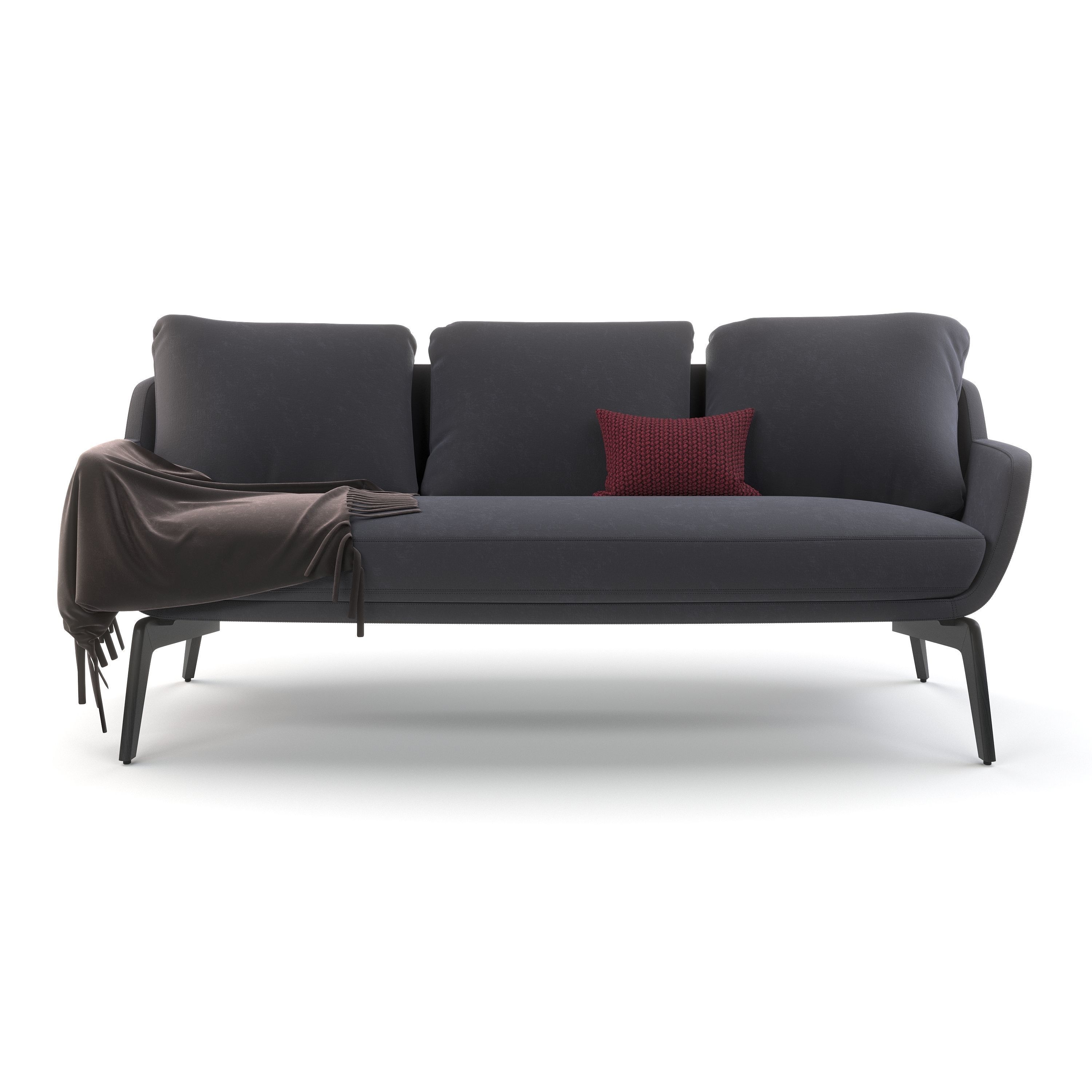 Minotti BELT Sofa 3D model | CGTrader