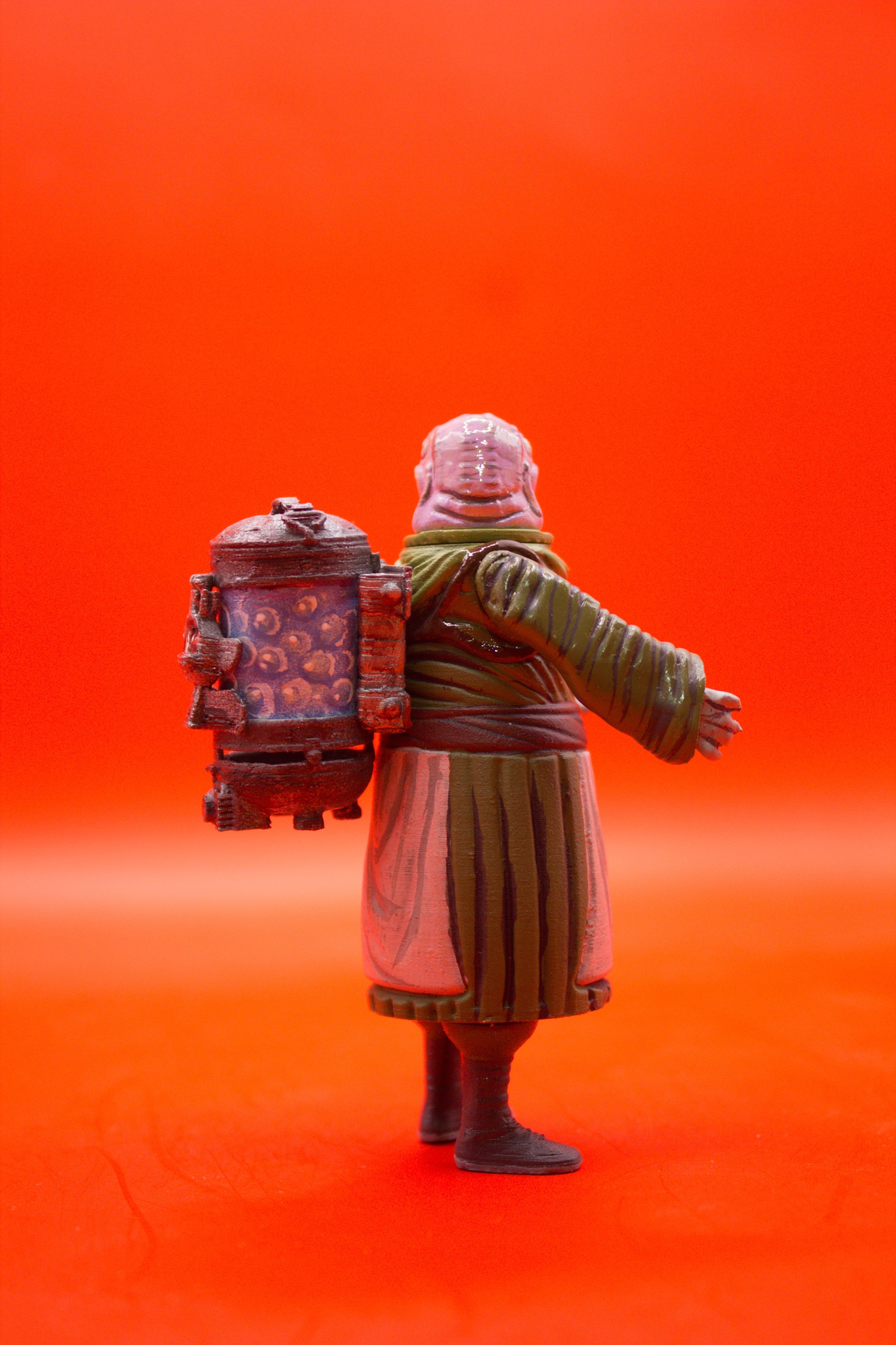 Articulated Lady frog Mandalorian 3D model 3D printable | CGTrader