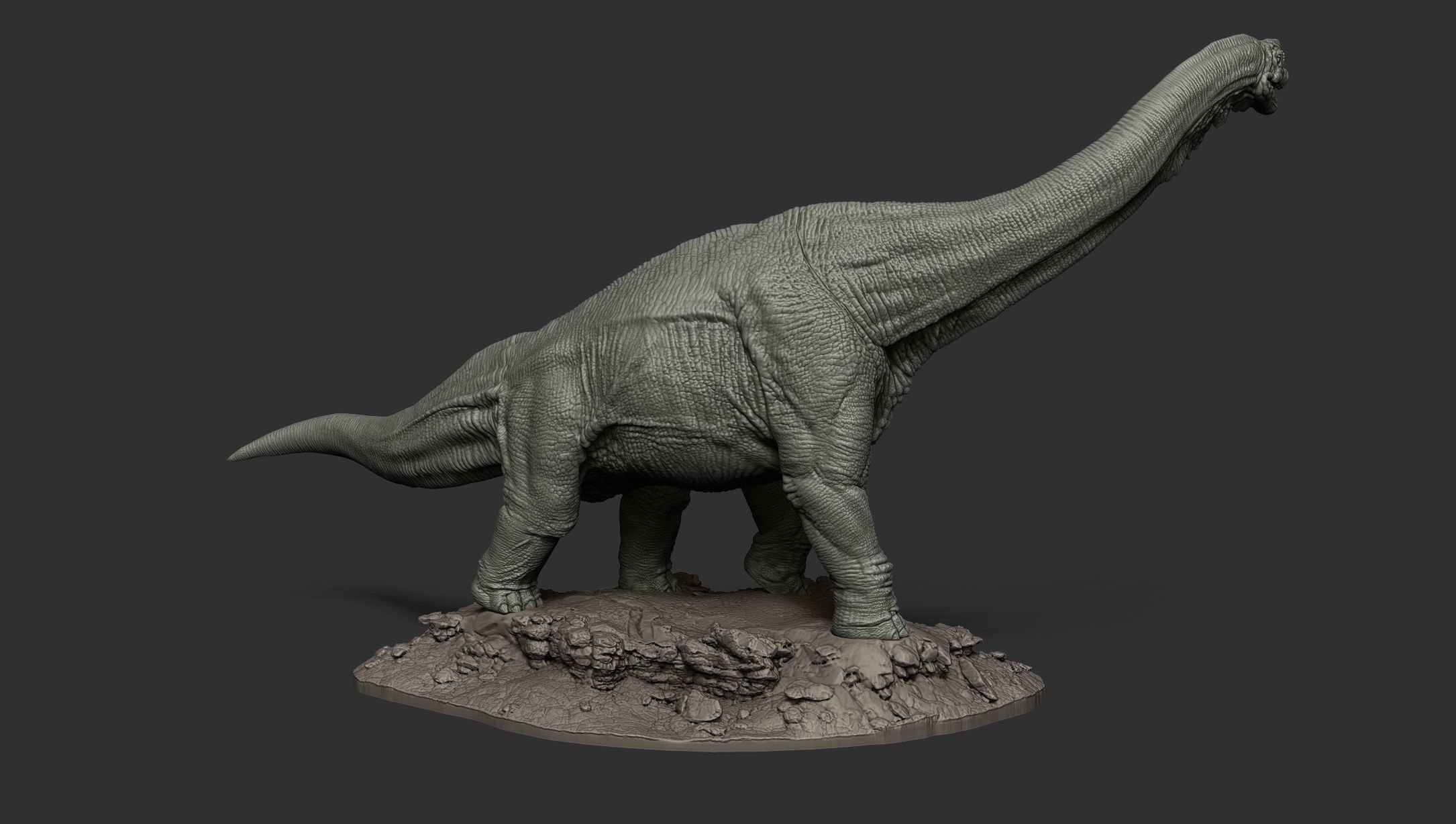 Brachiosaurus 3D print ready 3D model 3D printable | CGTrader