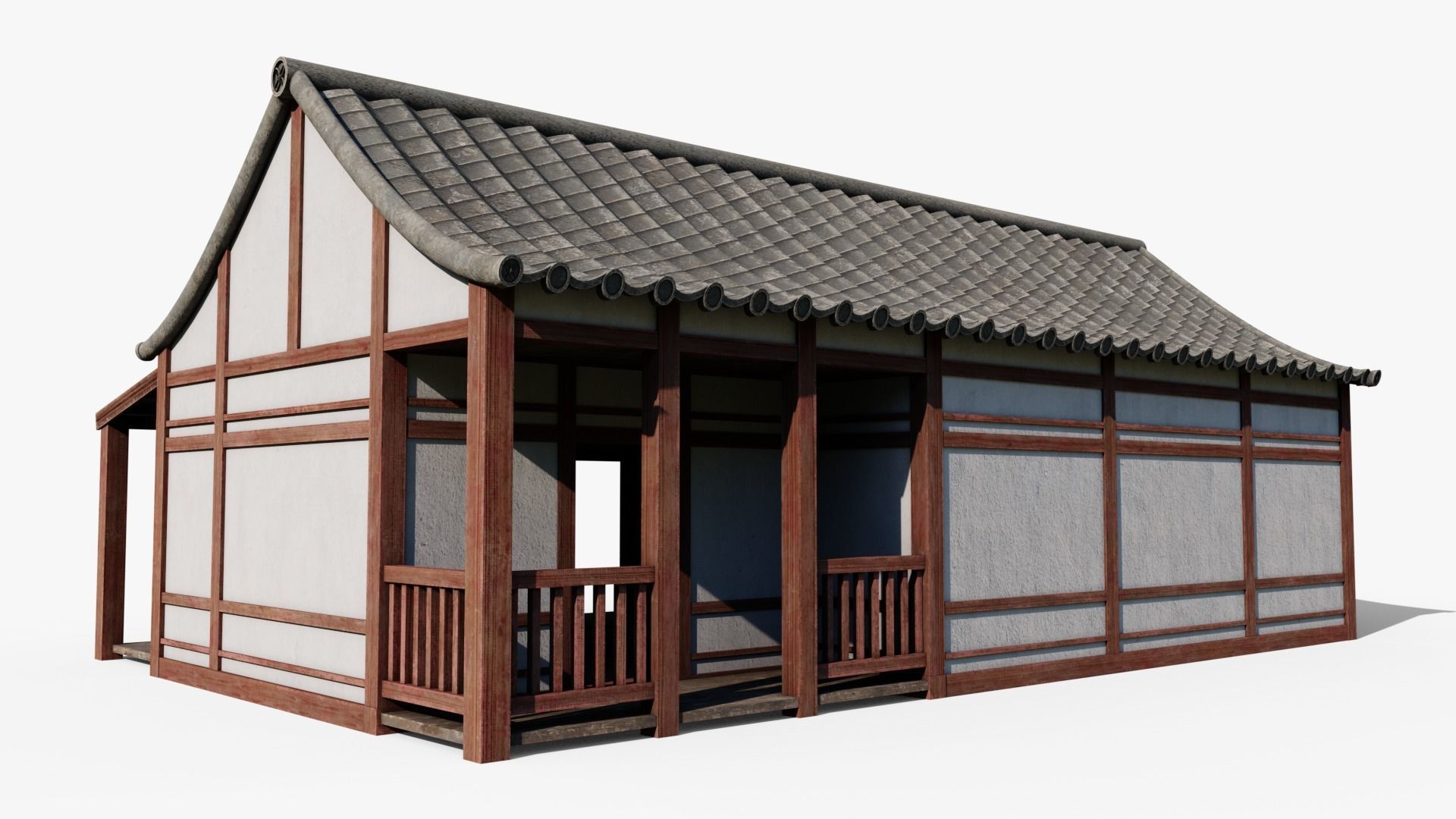 3D model Japanese Shop VR / AR / low-poly | CGTrader