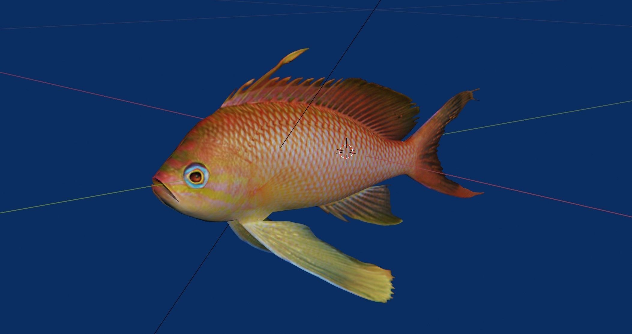 3D model Barbier fish VR / AR / low-poly | CGTrader