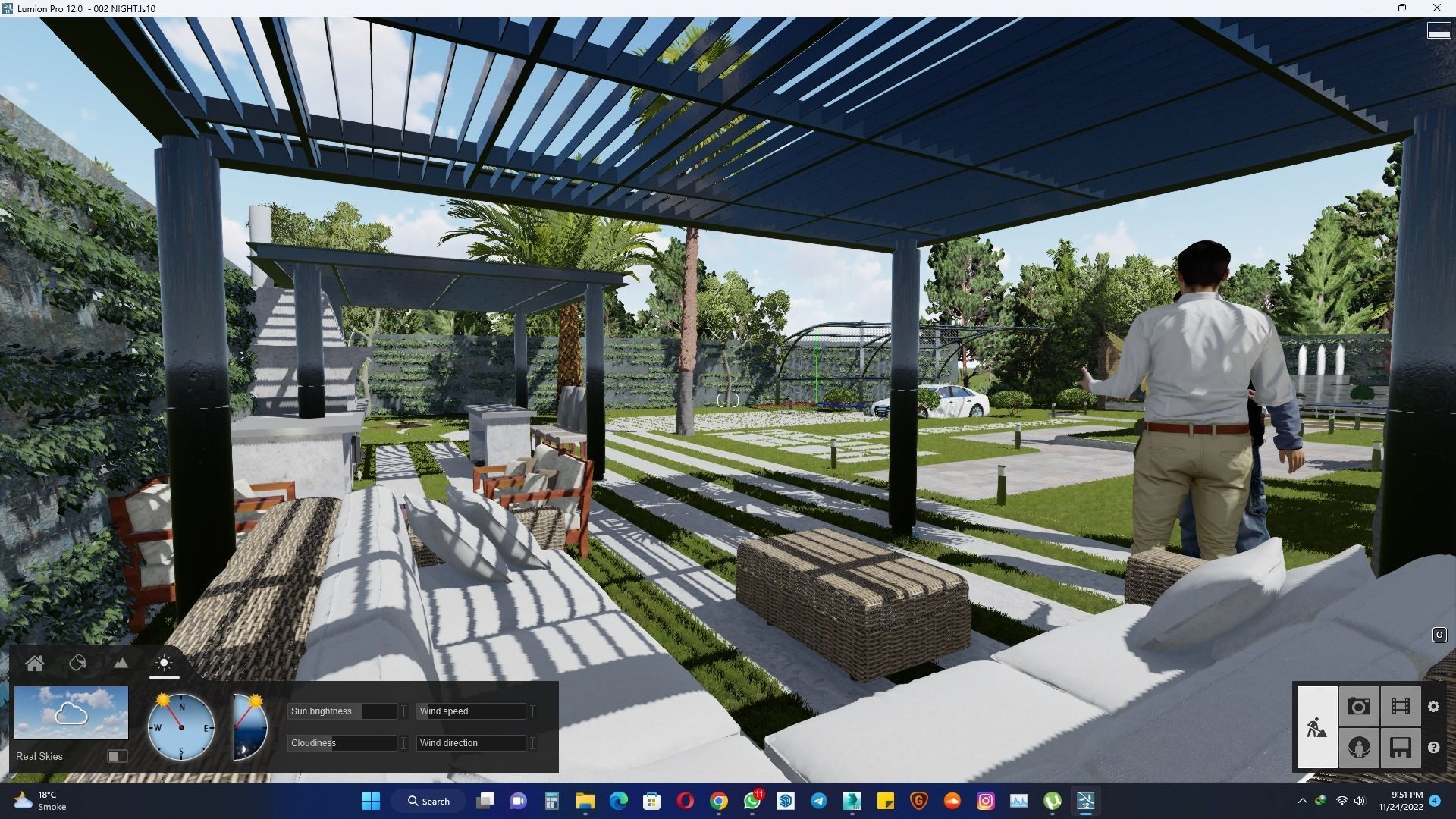 Landscape design 3d model and render in lumion 3D model | CGTrader