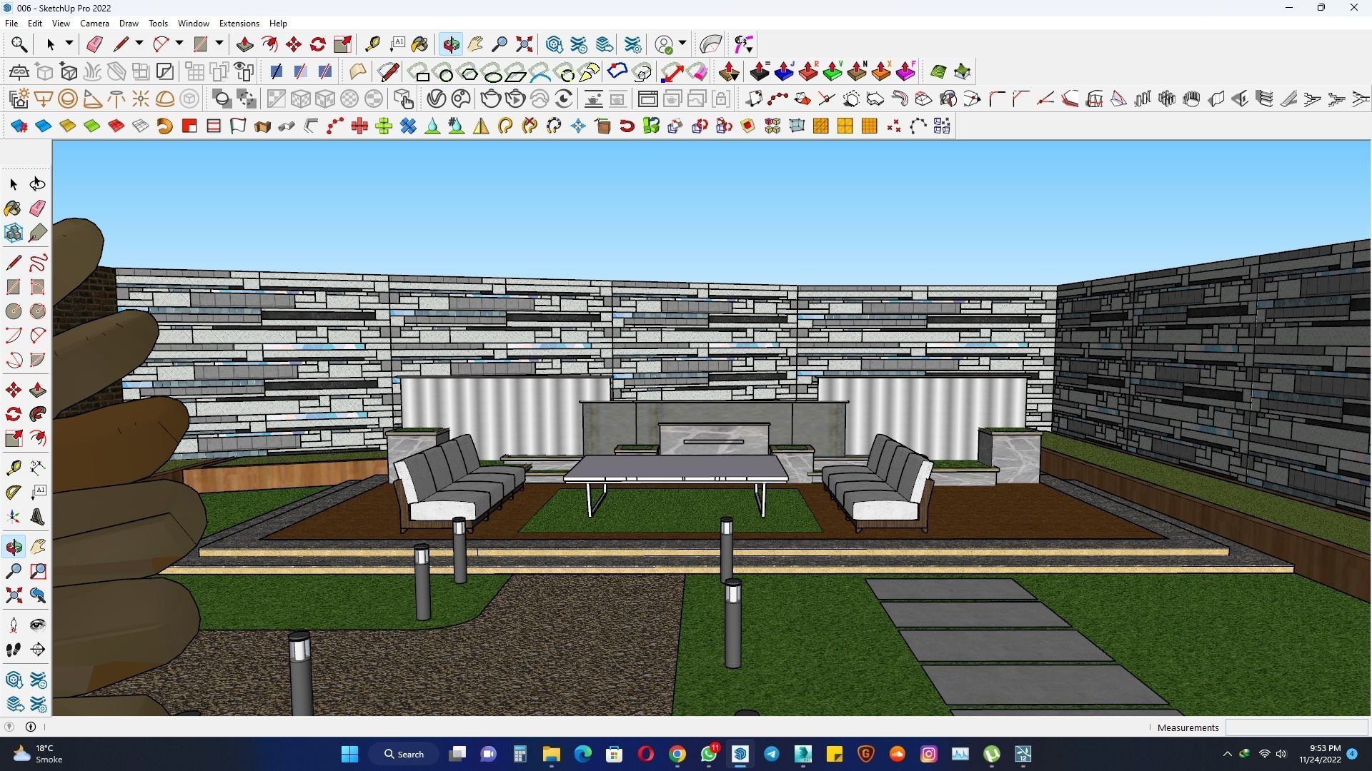 Landscape design 3d model and render in lumion 3D model | CGTrader