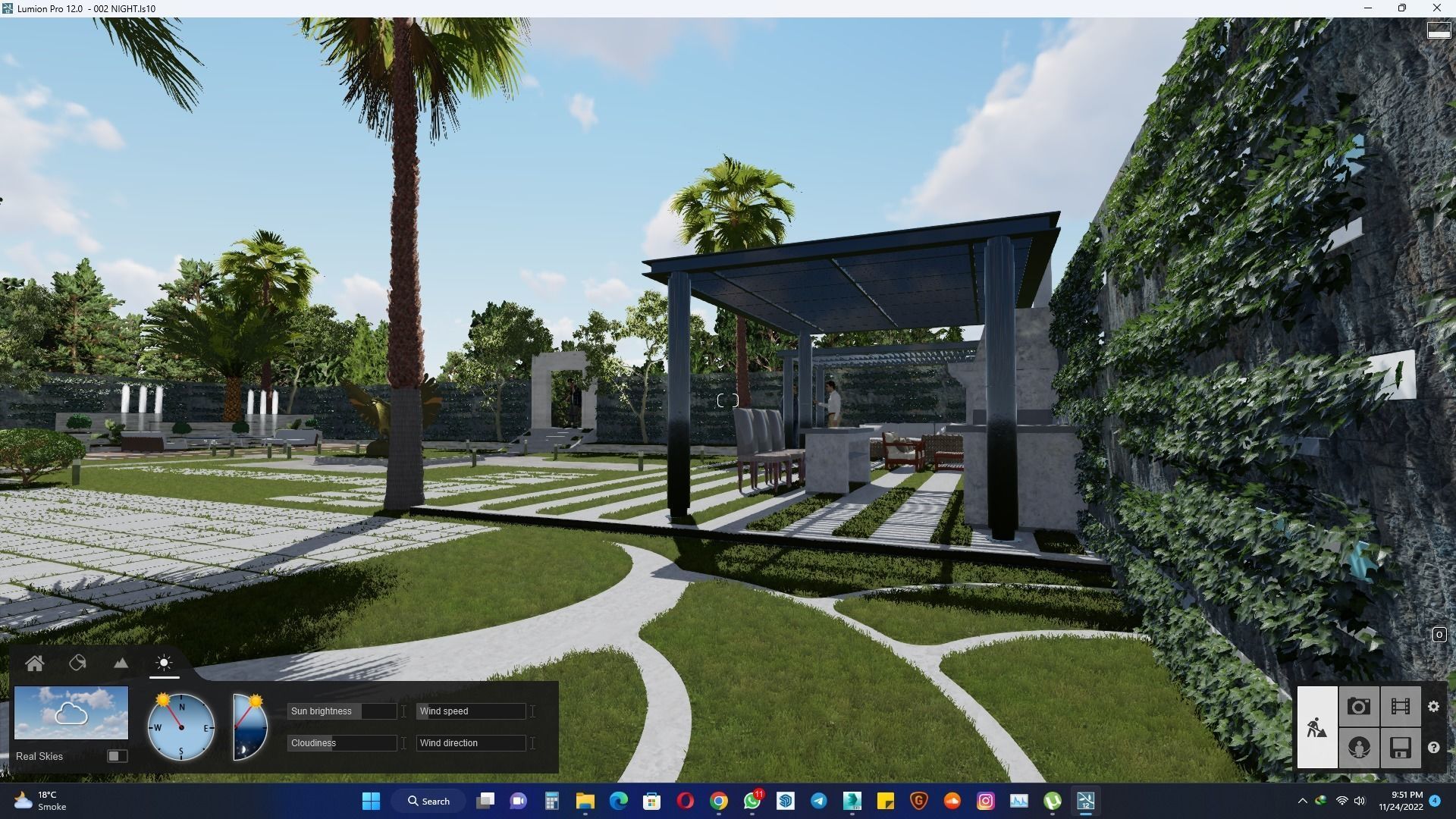 Landscape design 3d model and render in lumion 3D model | CGTrader