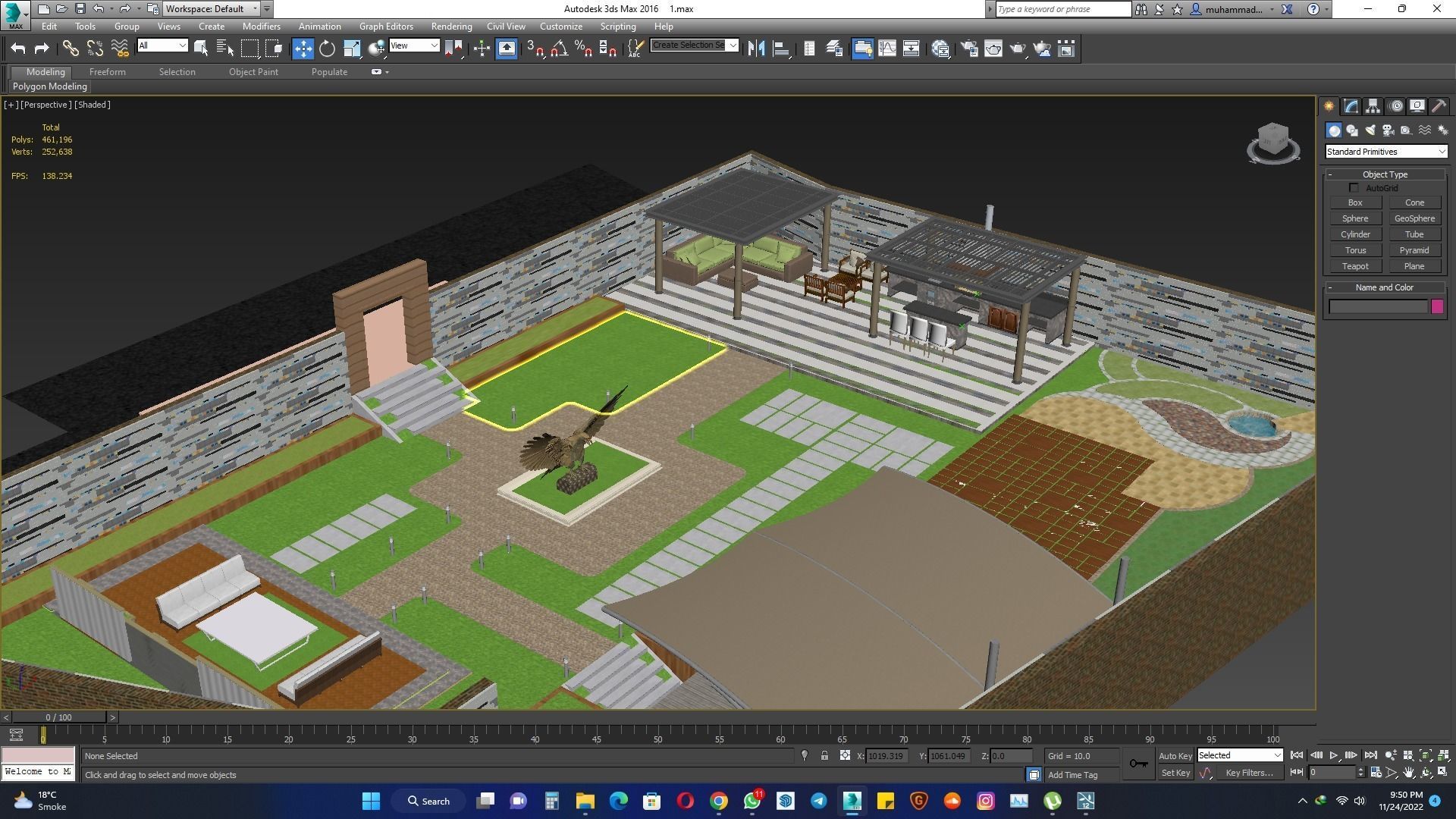 Landscape design 3d model and render in lumion 3D model | CGTrader