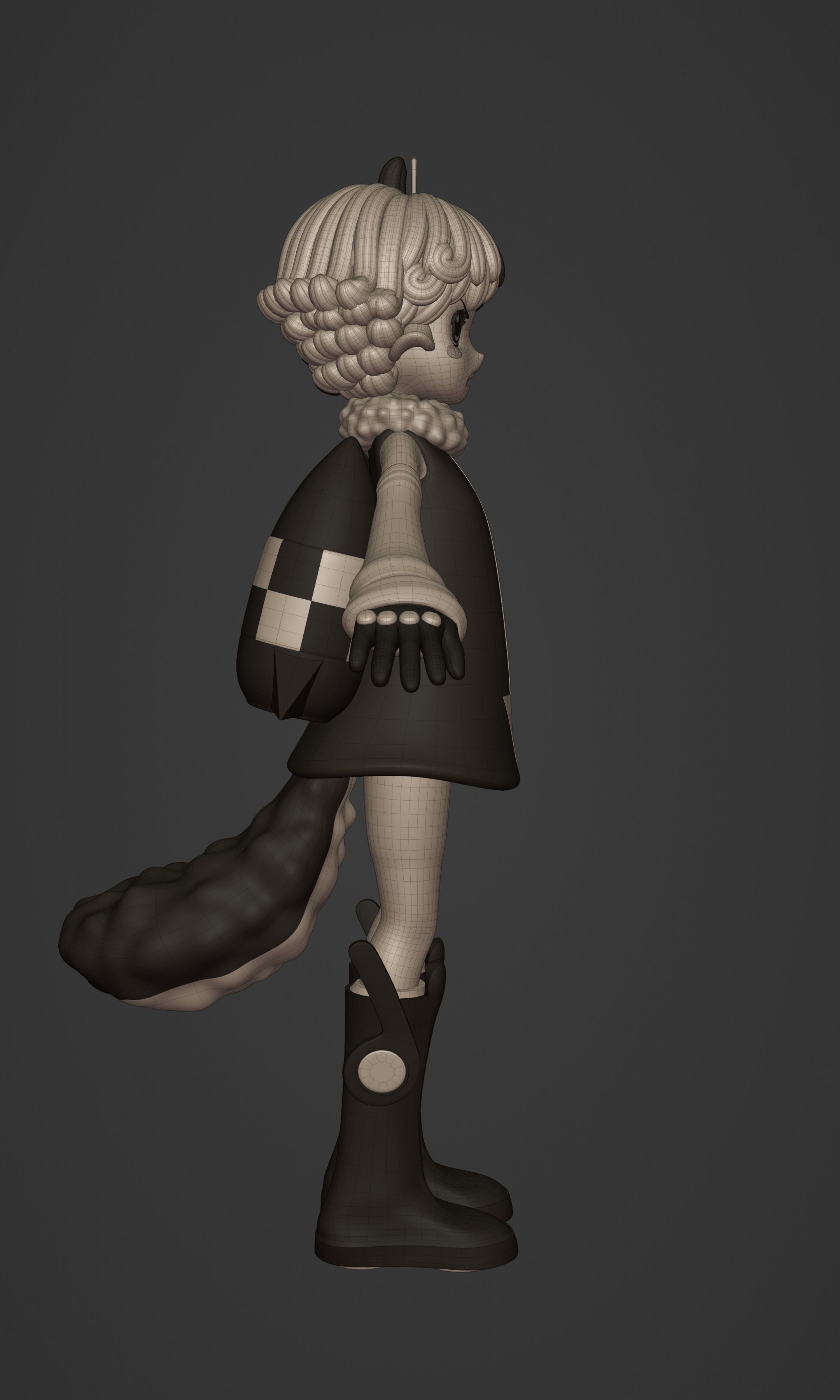 3D model ONE PIECE VEGAPUNK ATLAS FIGURE SCULPT VR / AR / low-poly ...