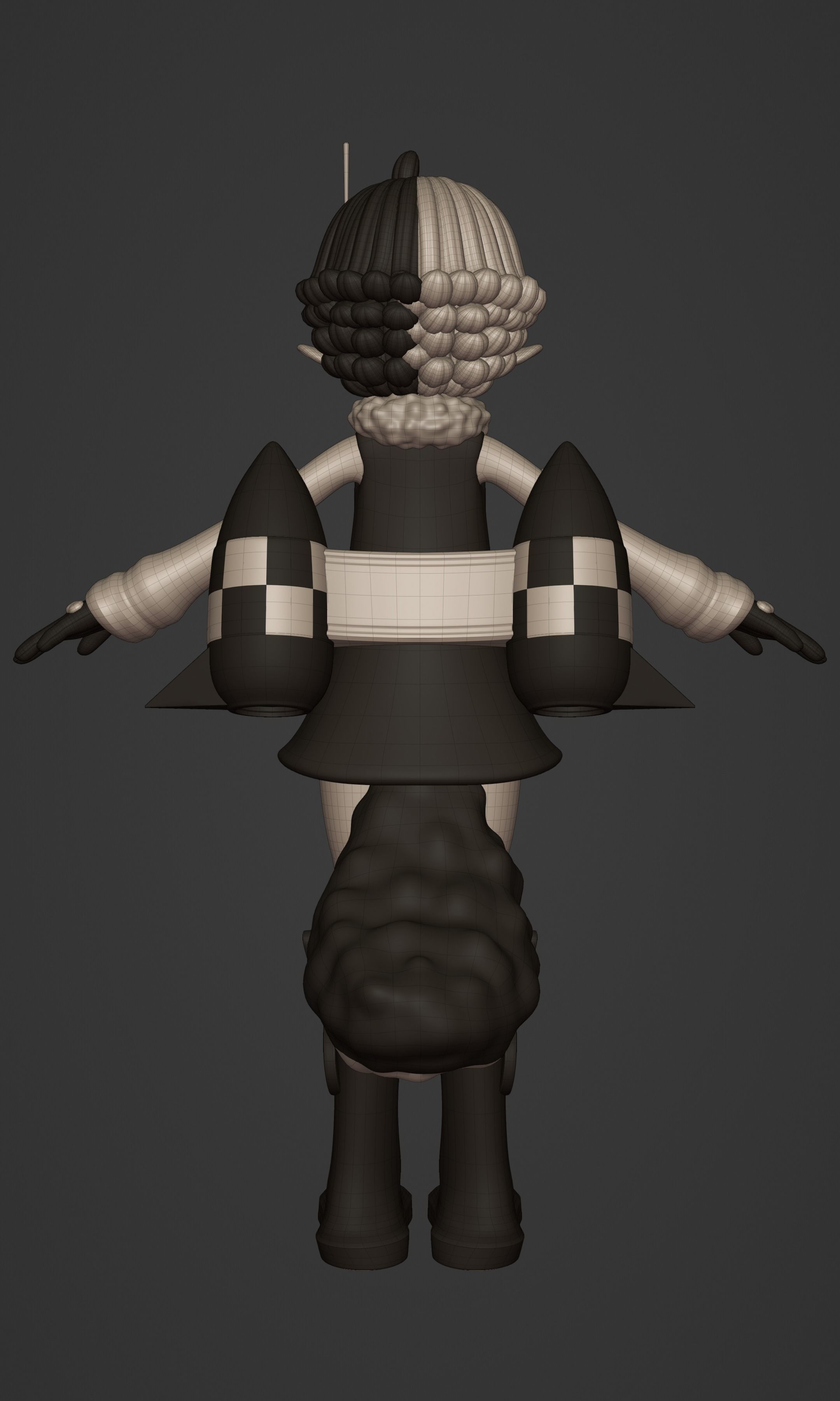 3D model ONE PIECE VEGAPUNK ATLAS FIGURE SCULPT VR / AR / low-poly ...