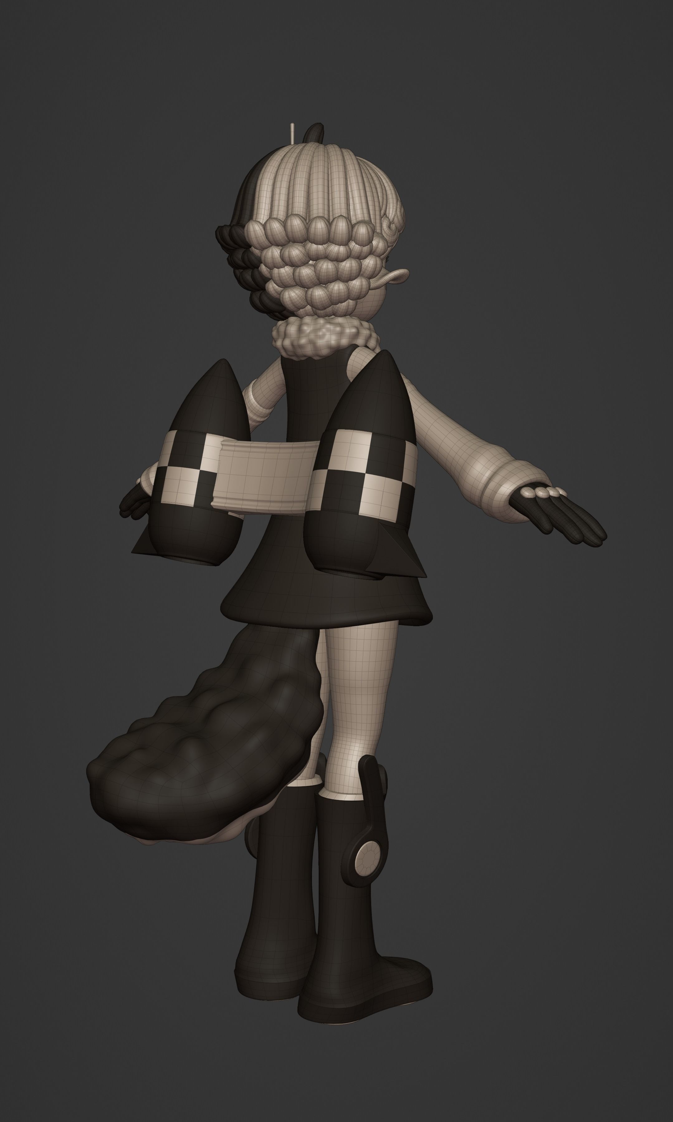 3D model ONE PIECE VEGAPUNK ATLAS FIGURE SCULPT VR / AR / low-poly ...