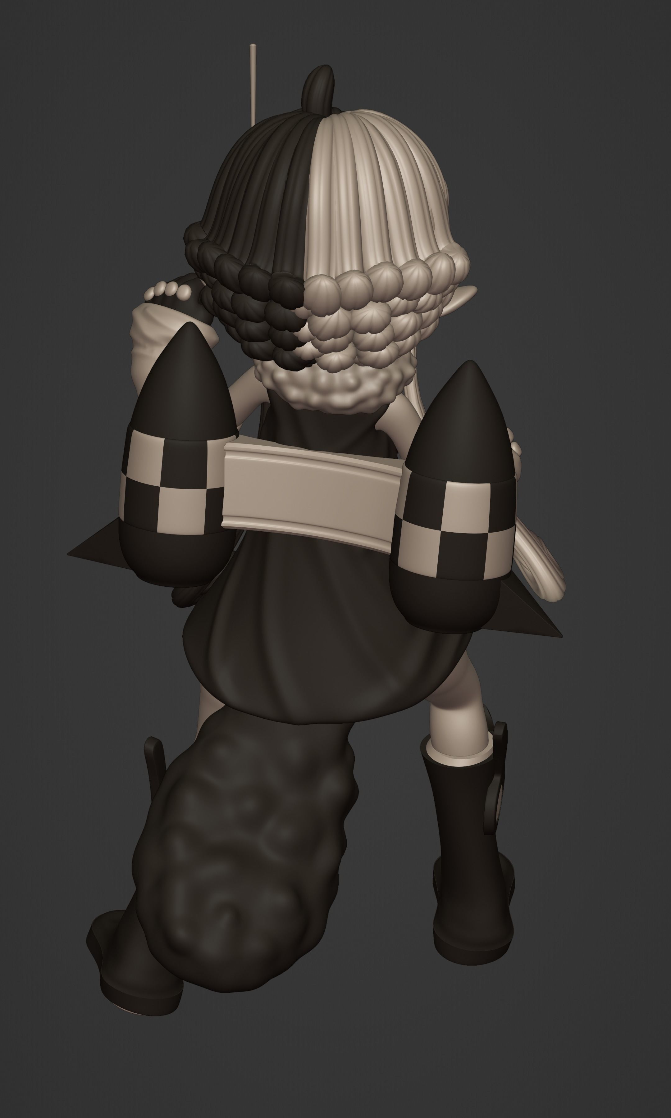 3D model ONE PIECE VEGAPUNK ATLAS FIGURE SCULPT VR / AR / low-poly ...