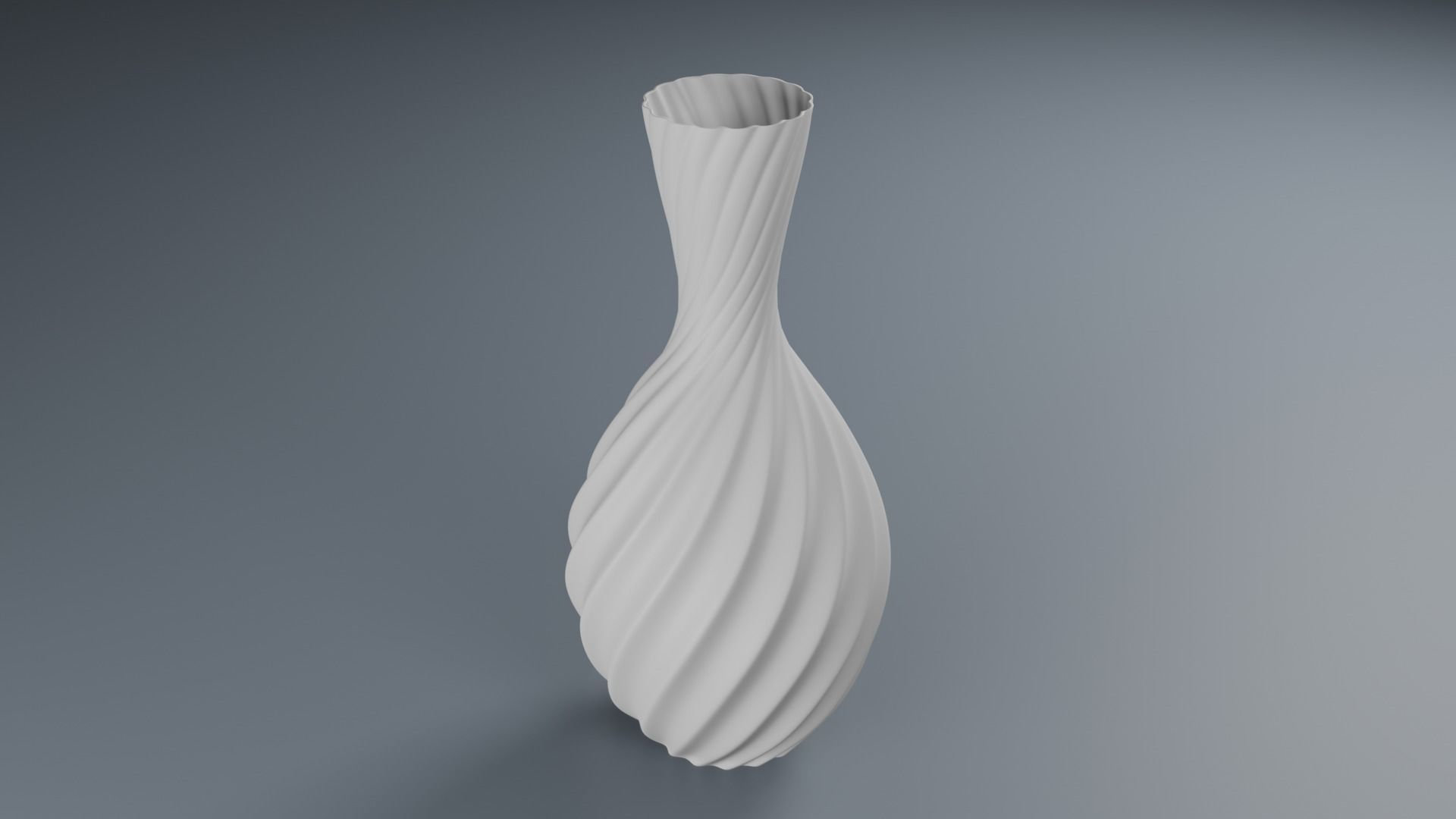 Twisted Vase 3D printing model 3D model 3D printable | CGTrader