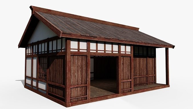 3D model Small Hut VR / AR / low-poly | CGTrader