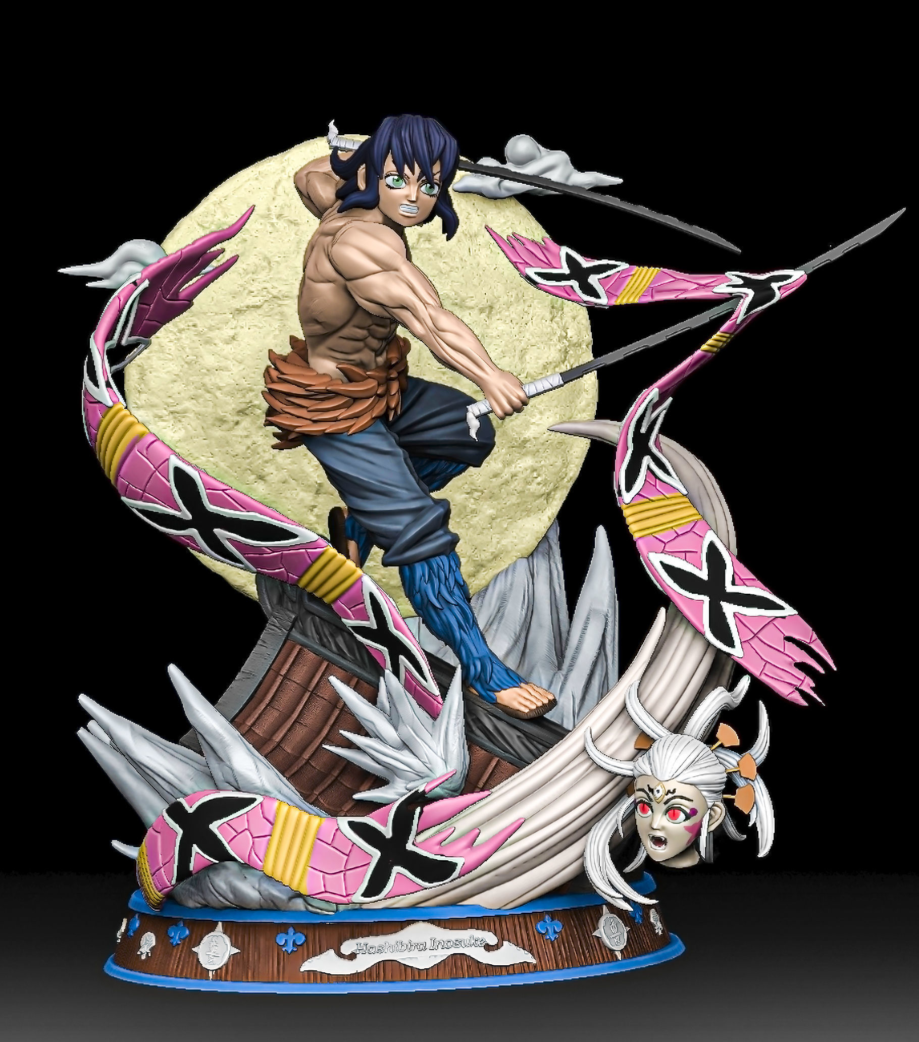 Inosuke Hashibira - Demon slayer 3D model 3D printable | CGTrader