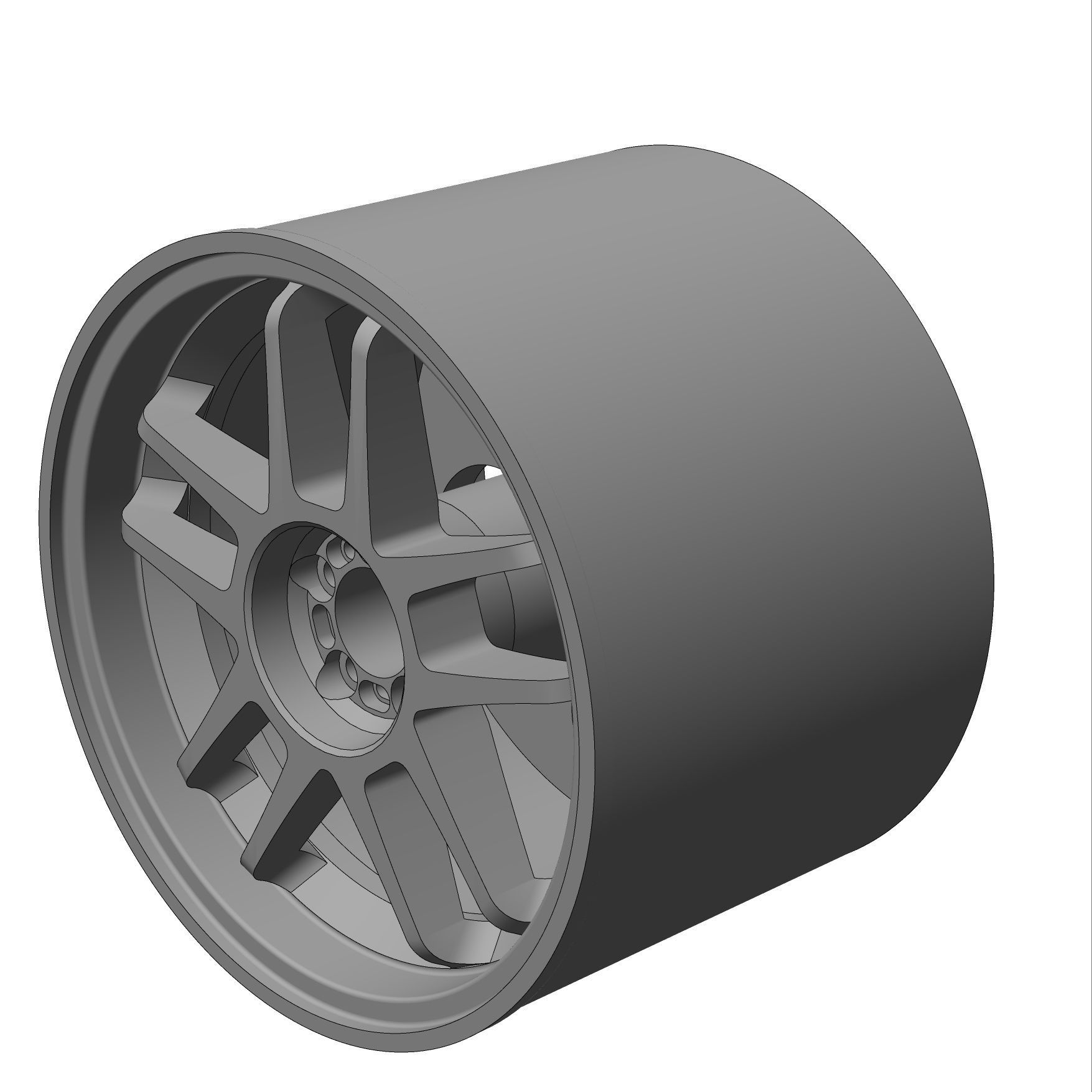 Racing Hart CP035 164 RIMS FOR HOTWHEELS 3D print model 3D model 3D ...