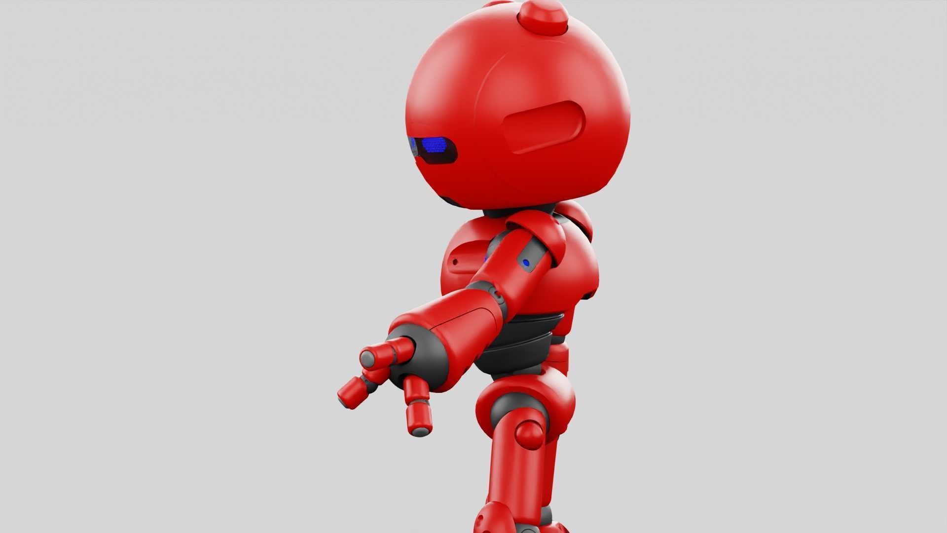 HELL BOY BOT RIGGED 3D model rigged | CGTrader