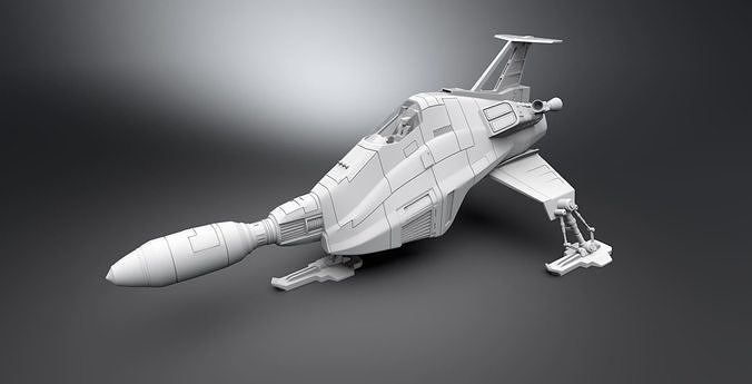 New Shado Interceptor Scale model 3D model 3D printable | CGTrader