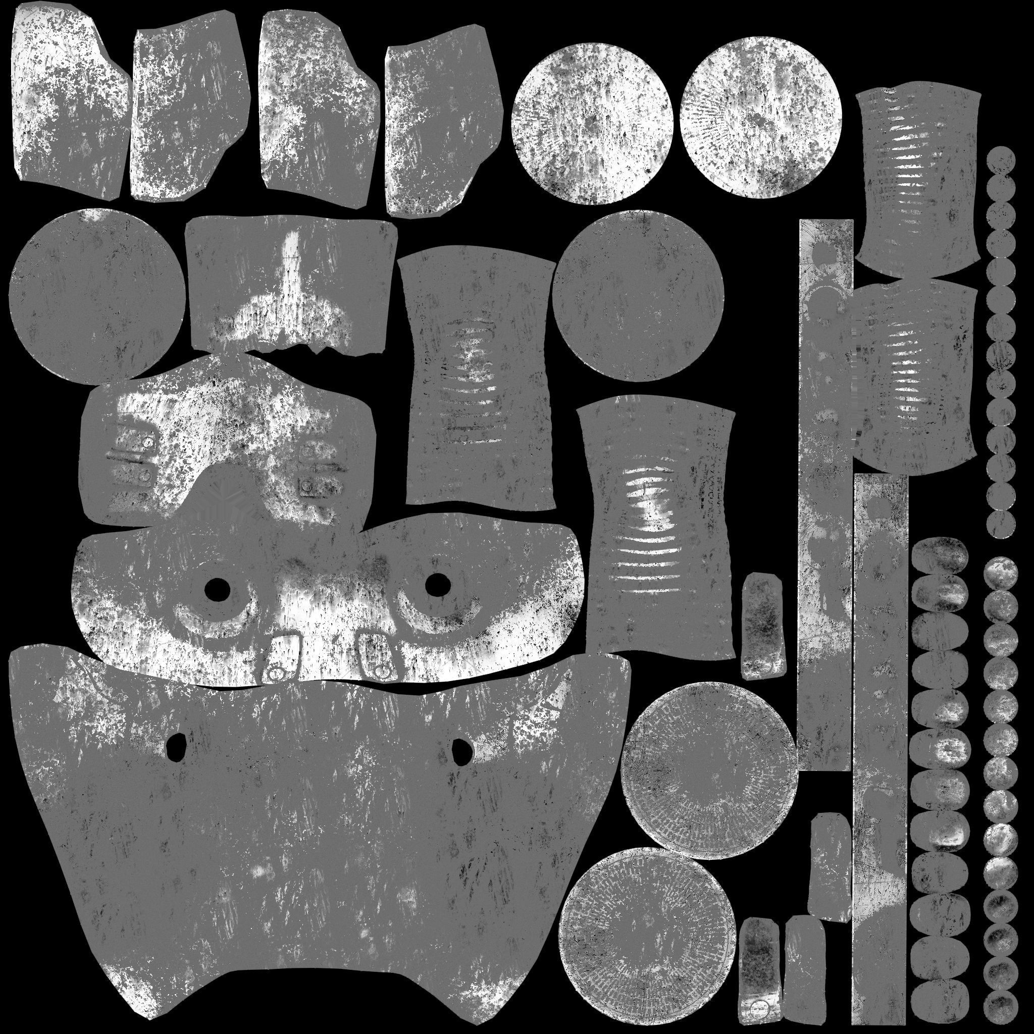 3D model Doomsday Post Apocalyptic Face Mask VR / AR / low-poly | CGTrader