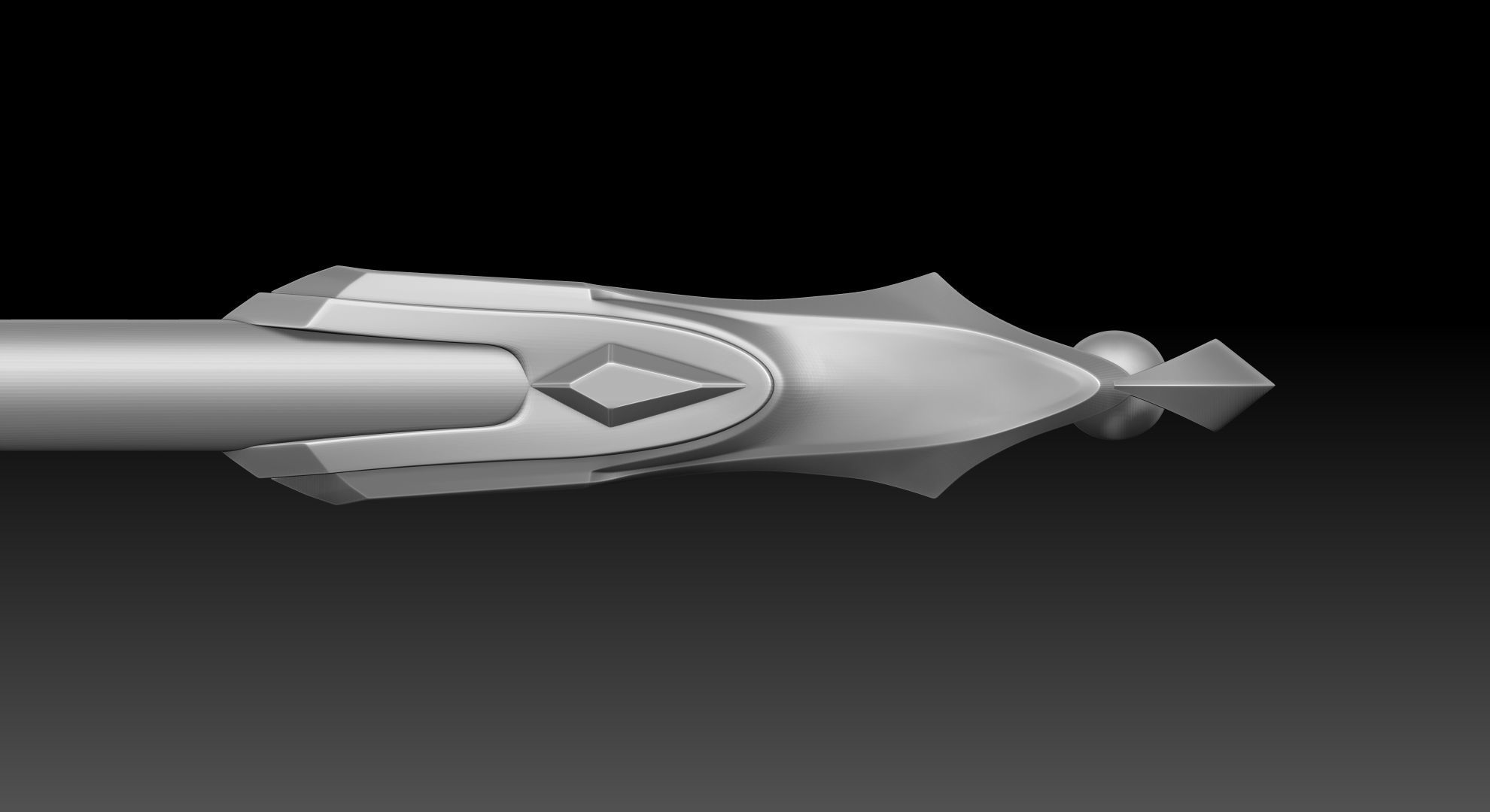 Atlantic Mercy Staff 3D model 3D printable | CGTrader