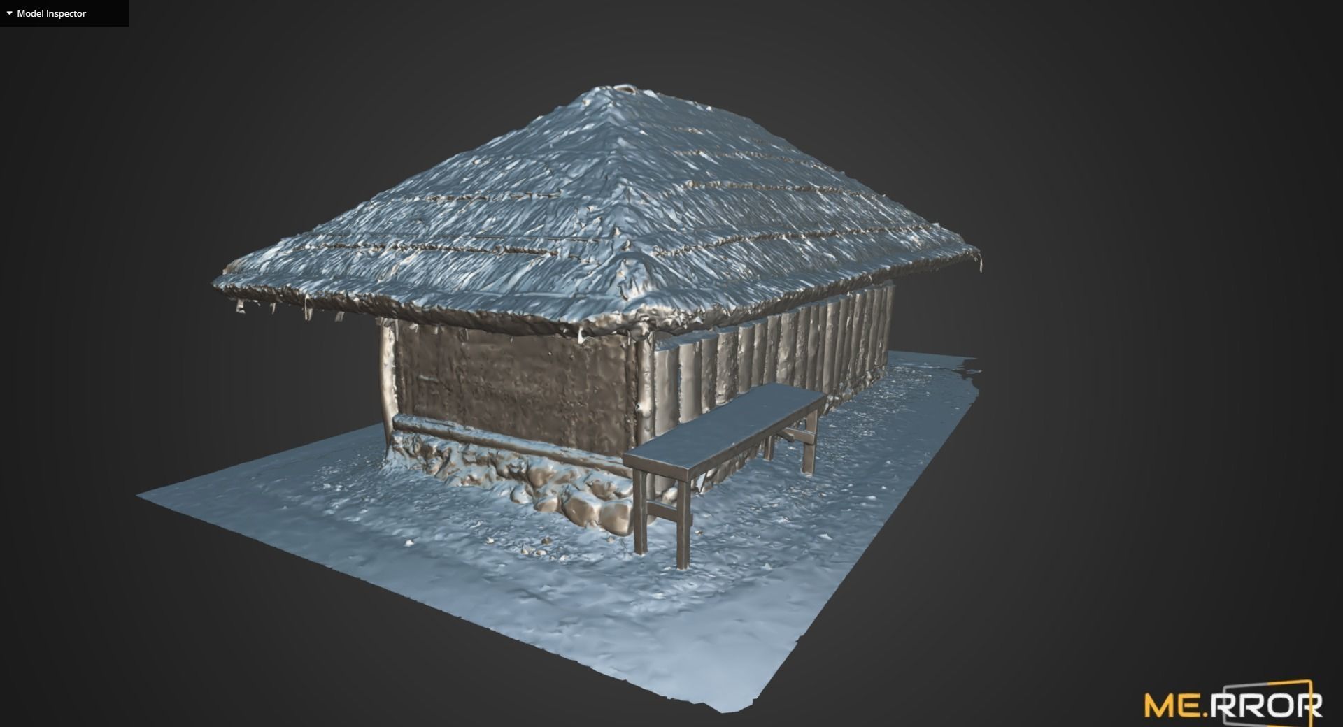 Thatched - Roof House 3D model | CGTrader