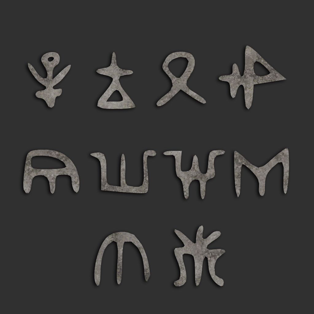3D model 110 Runes Alpha 8K Vol 2 VR / AR / low-poly | CGTrader