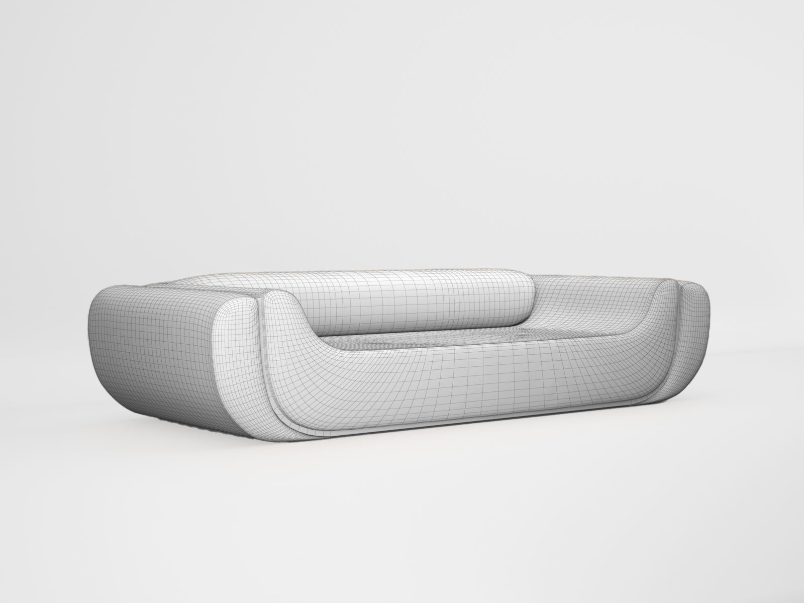 Linea Sofa By Estudio Persona 3D model | CGTrader