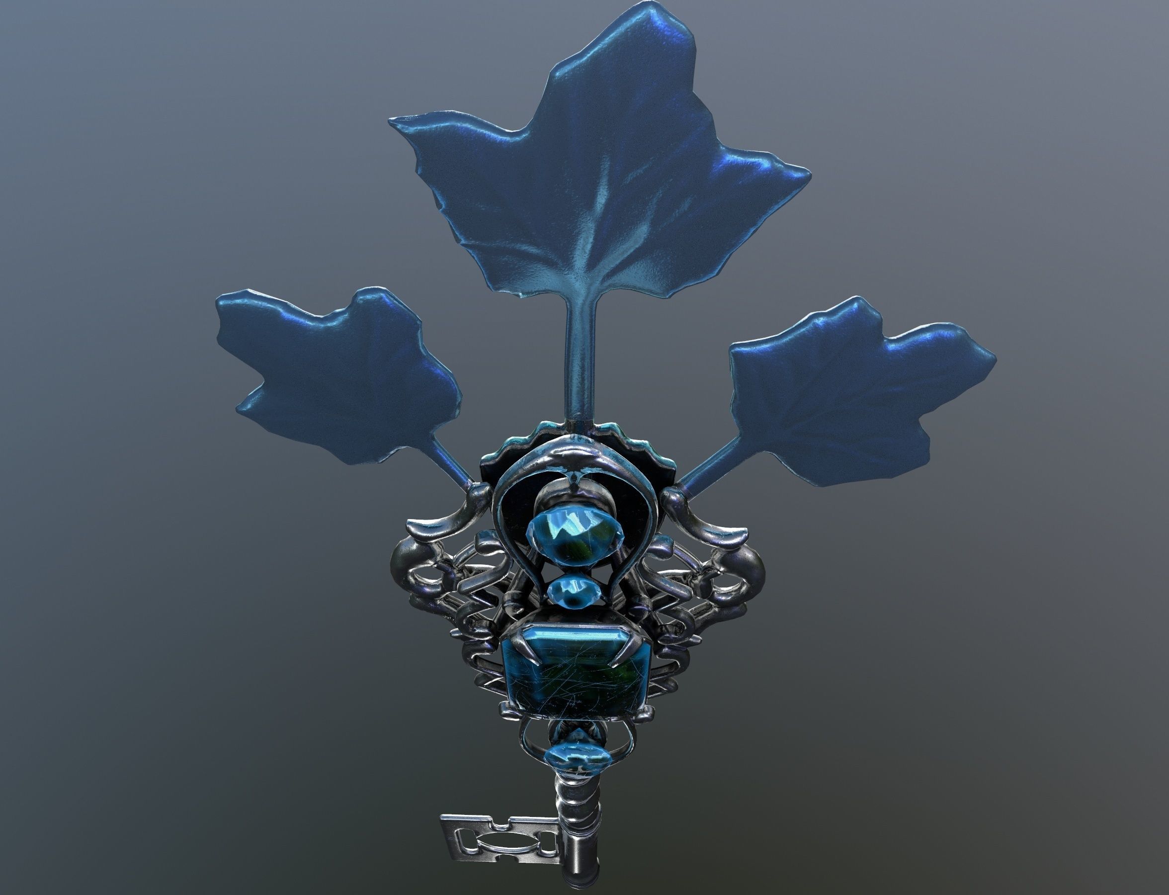 3D model Key winter VR / AR / low-poly | CGTrader