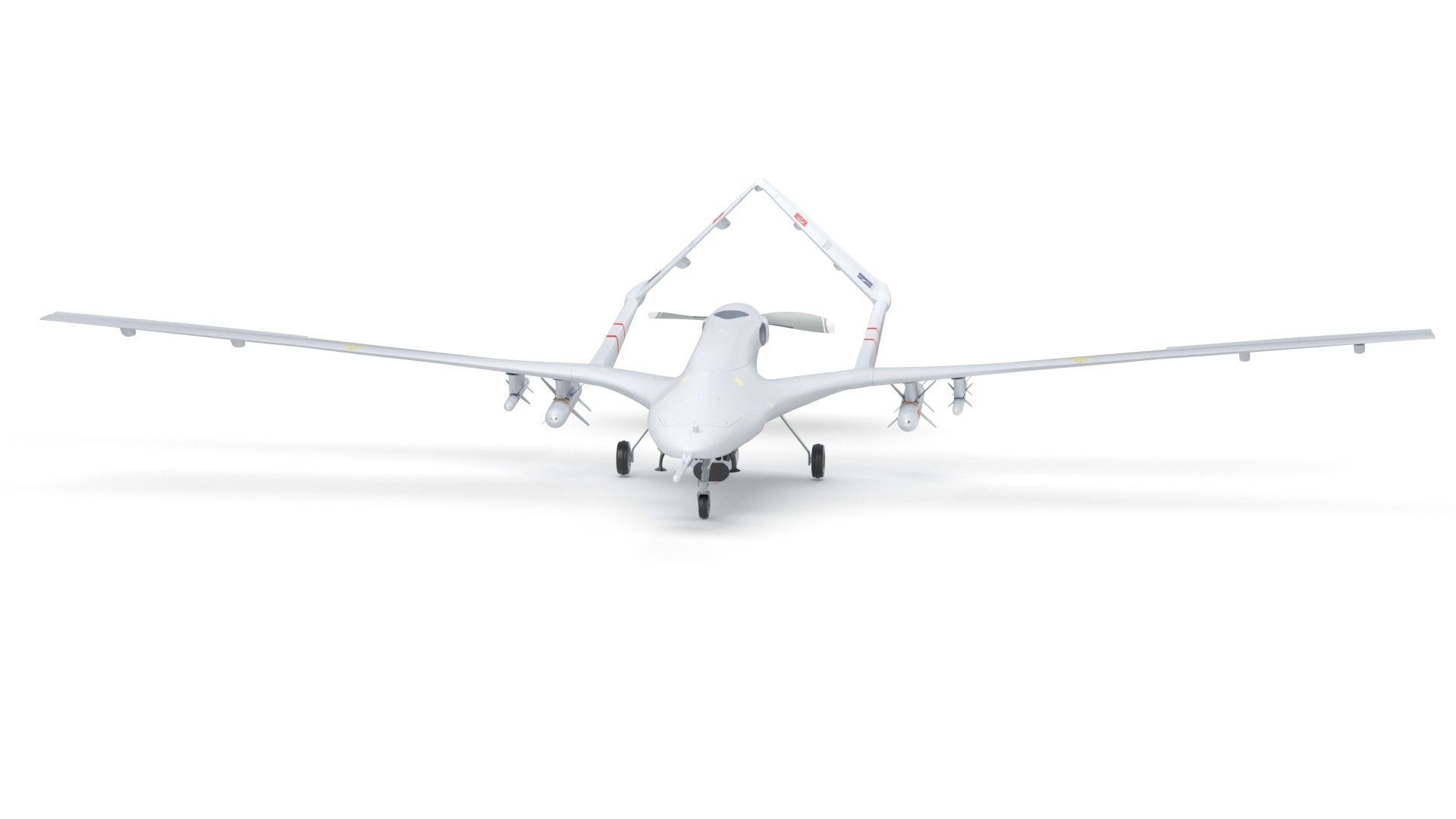 Bayraktar TB2 Turkish Armed Forces Drone 3D model | CGTrader