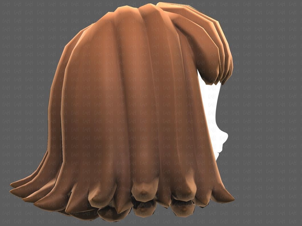 3D model Base Hair for girl V47 VR / AR / low-poly | CGTrader
