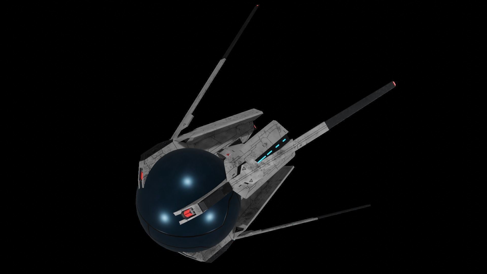 3D model Star Trek Landing Pod VR / AR / low-poly | CGTrader