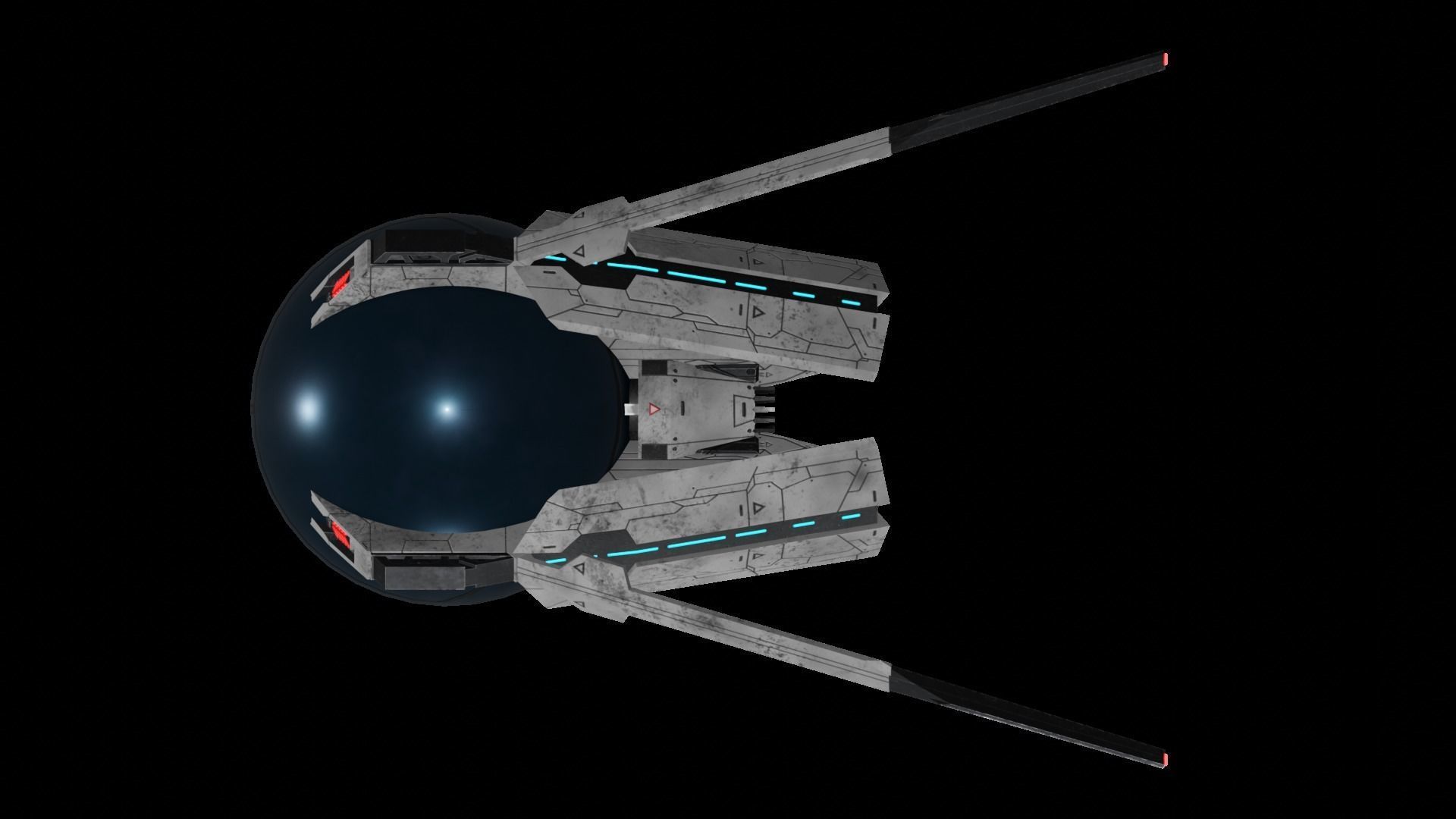 3D model Star Trek Landing Pod VR / AR / low-poly | CGTrader