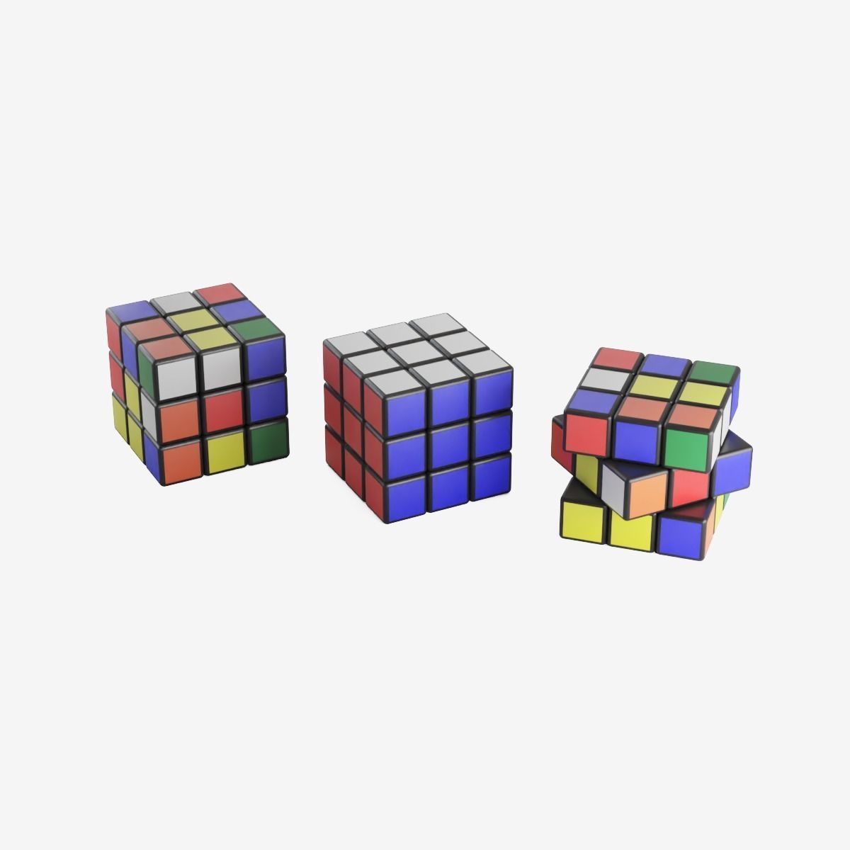 3D model Cubic Rube VR / AR / low-poly | CGTrader